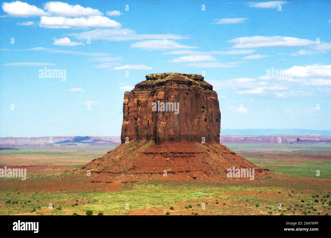 Arizona, U.S.A., approx. 1992. The Merrick Butte Rock Formation in ...