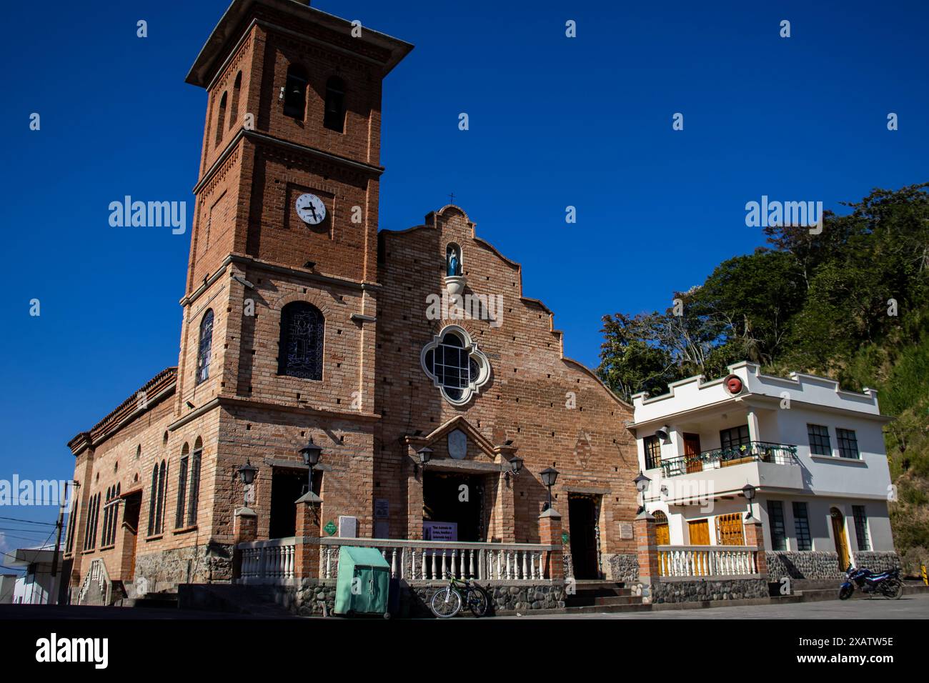 Historical famous Sanctuary of San Antonio de Arma located in ...