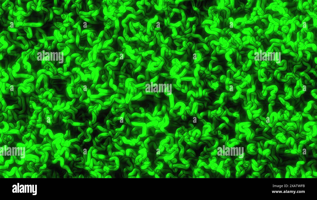 Abstract glass worms. Computer generated 3d render Stock Photo - Alamy