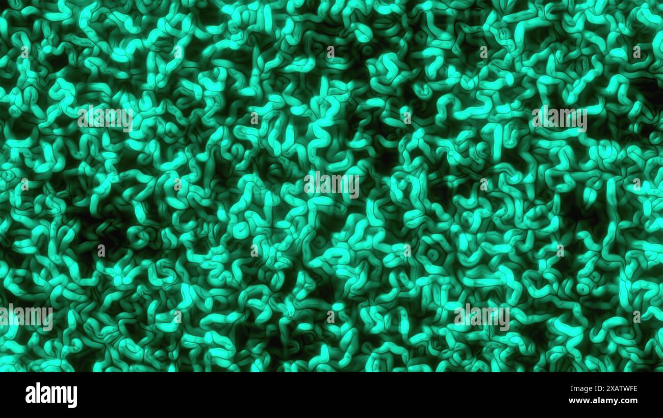 Abstract glass worms. Computer generated 3d render Stock Photo - Alamy