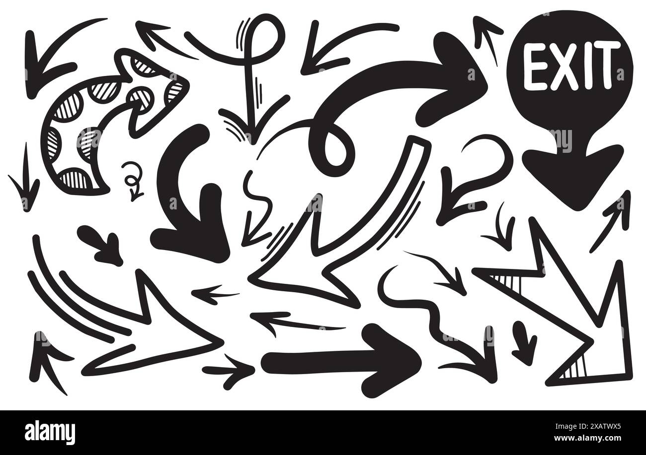 Digital pointer illustration Stock Vector Images - Alamy