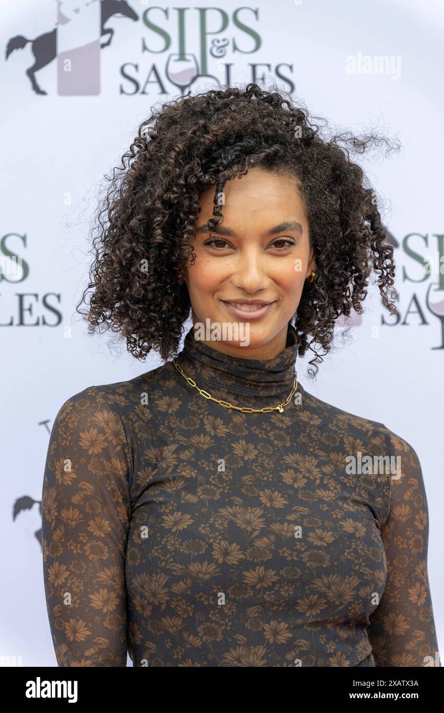 Los Angeles, USA. 08th June, 2024. Model Dana Tyne attends Sips and ...