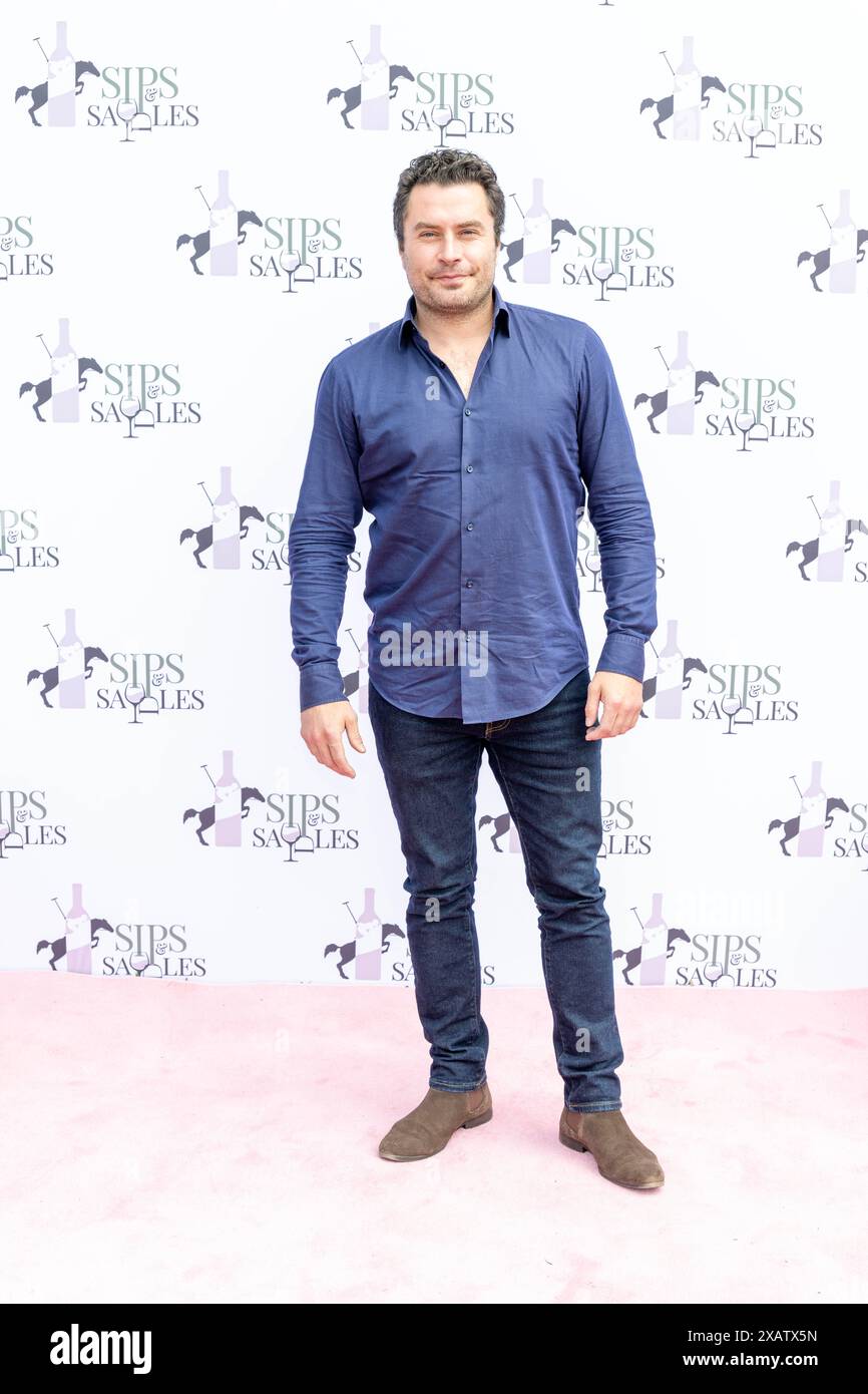 Actor Kevin J. Ryan attends Sips and Saddles-A Celebration of National ...