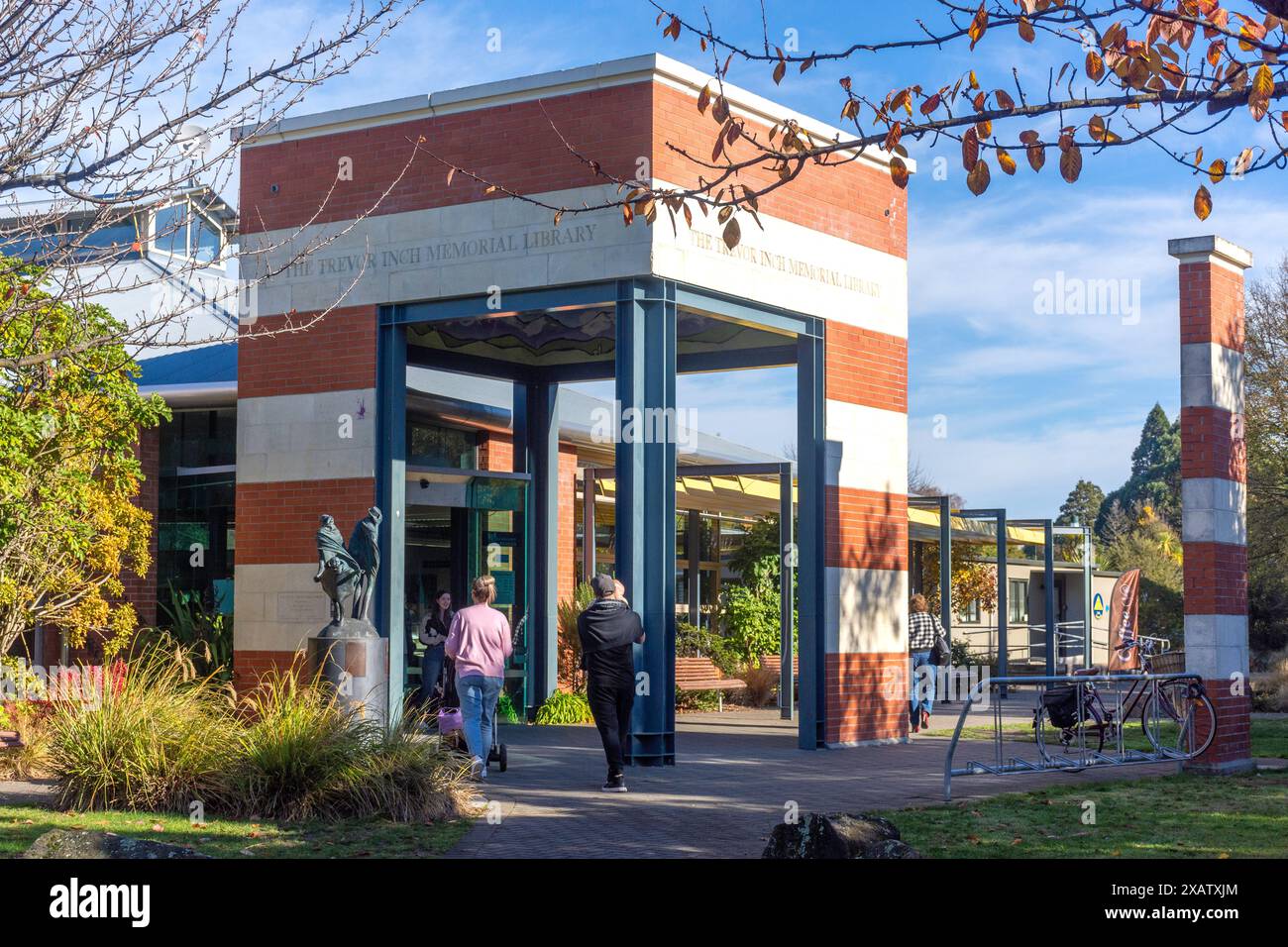 The Trevor Inch Memorial Library, Percival Street, Rangiora, Canterbury Region, South Island ...