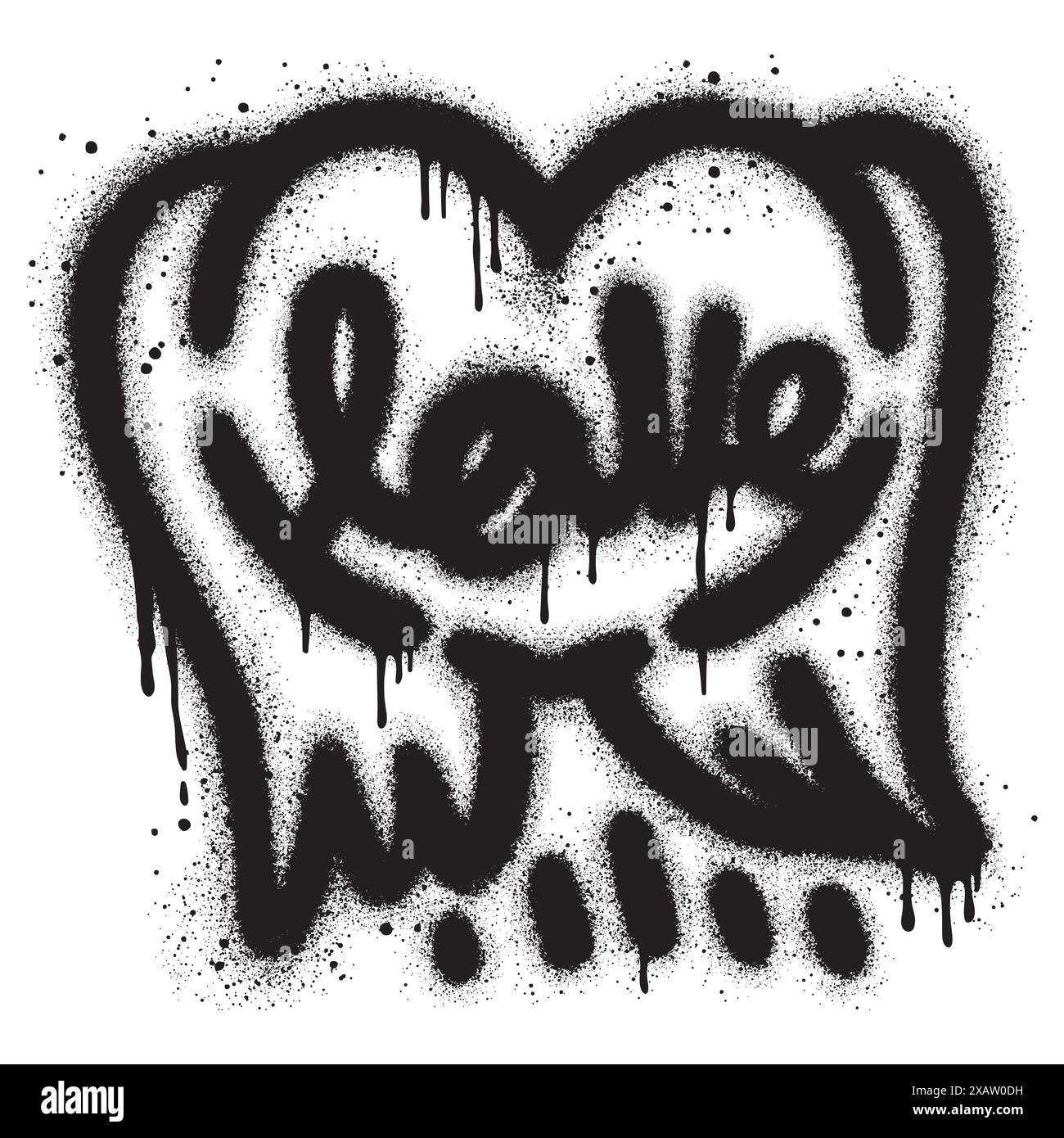 Graffiti Heart Drawing Celia How to Draw a Graffiti Tattoo, Step by ...