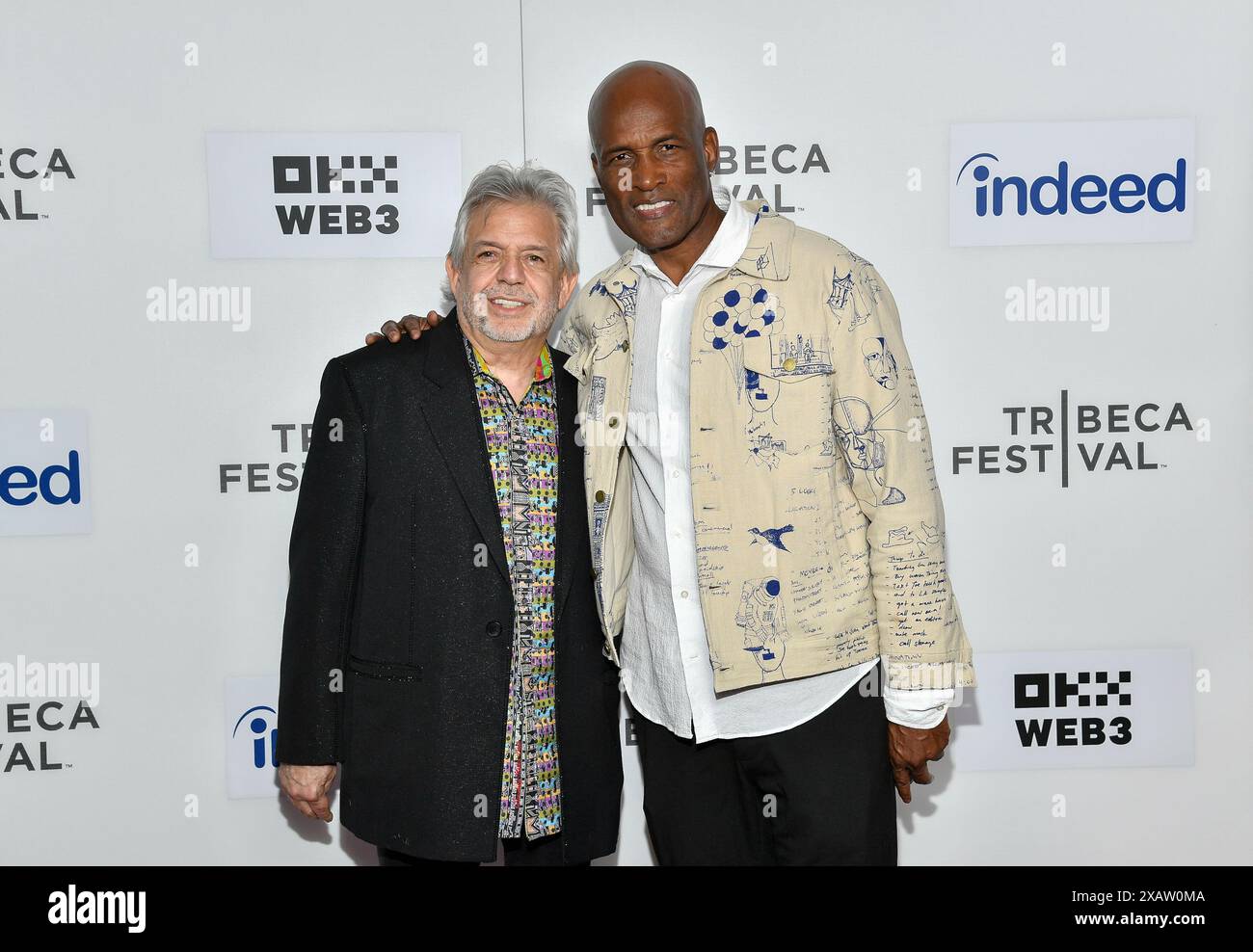 Luis Miranda Jr., left, and Kenny Leon attend the "Black Table ...