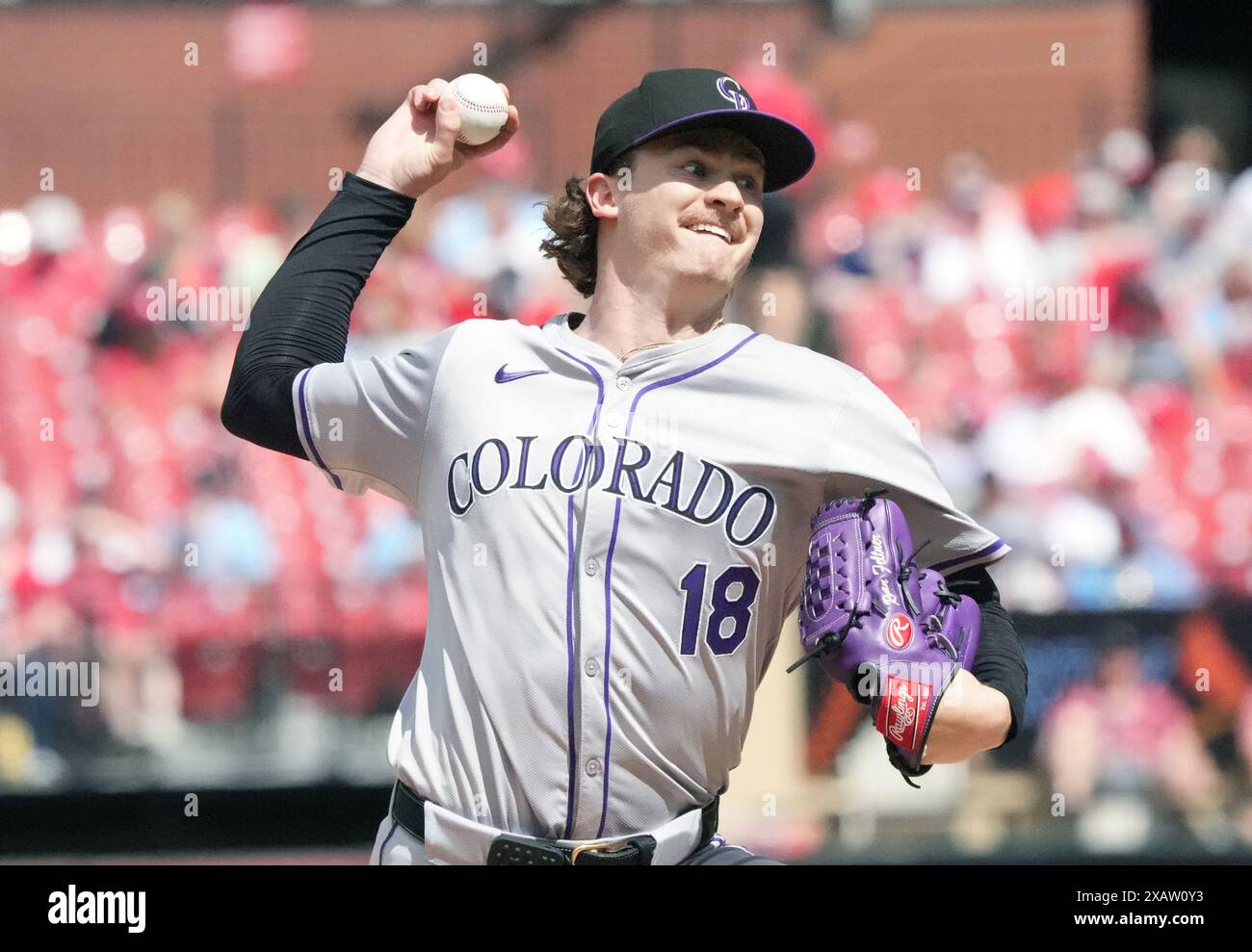 St. Louis, United States. 08th June, 2024. Colorado Rockies Starting ...