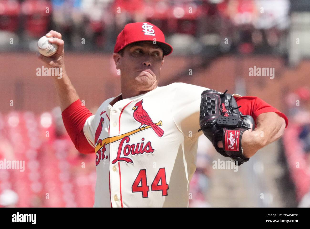 St. Louis, United States. 08th June, 2024. St. Louis Cardinals starting ...