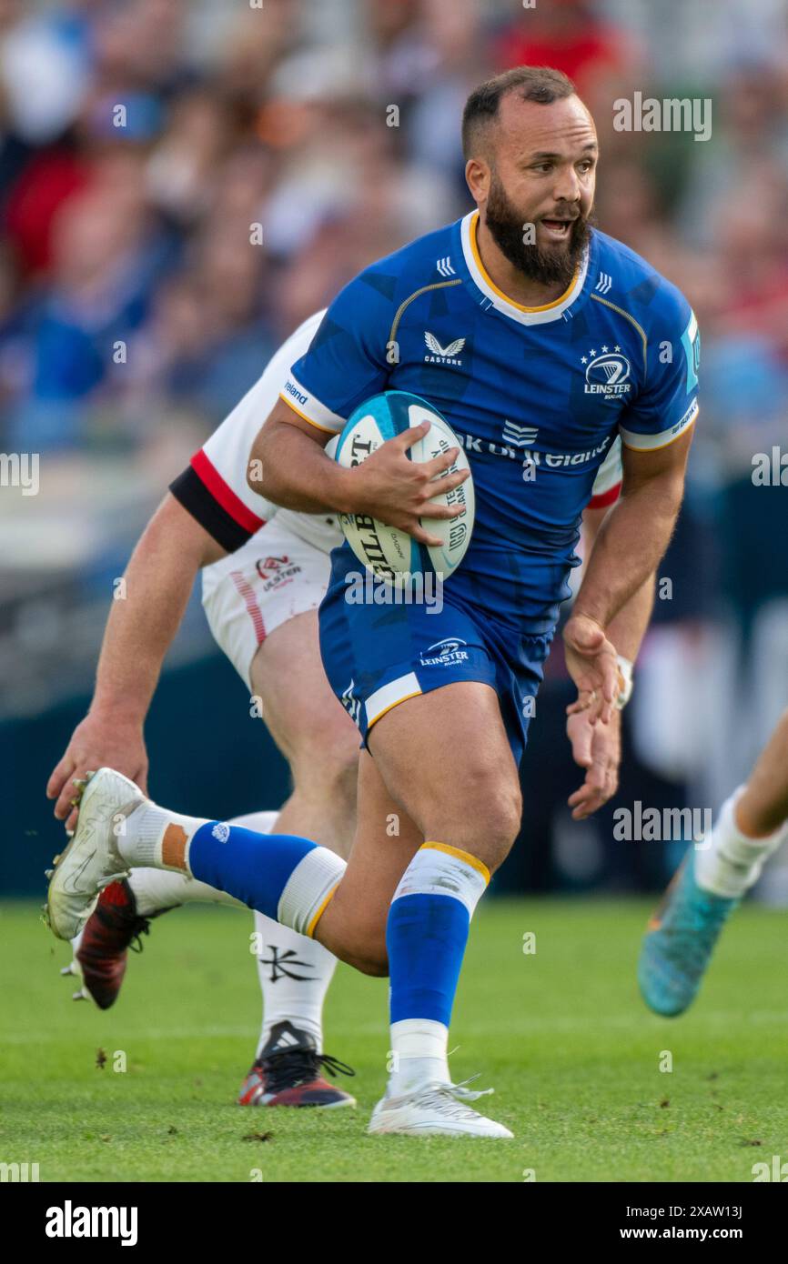 Dublin, Ireland. 08th June, 2024. Jamison Gibson-Park of Leinster ...