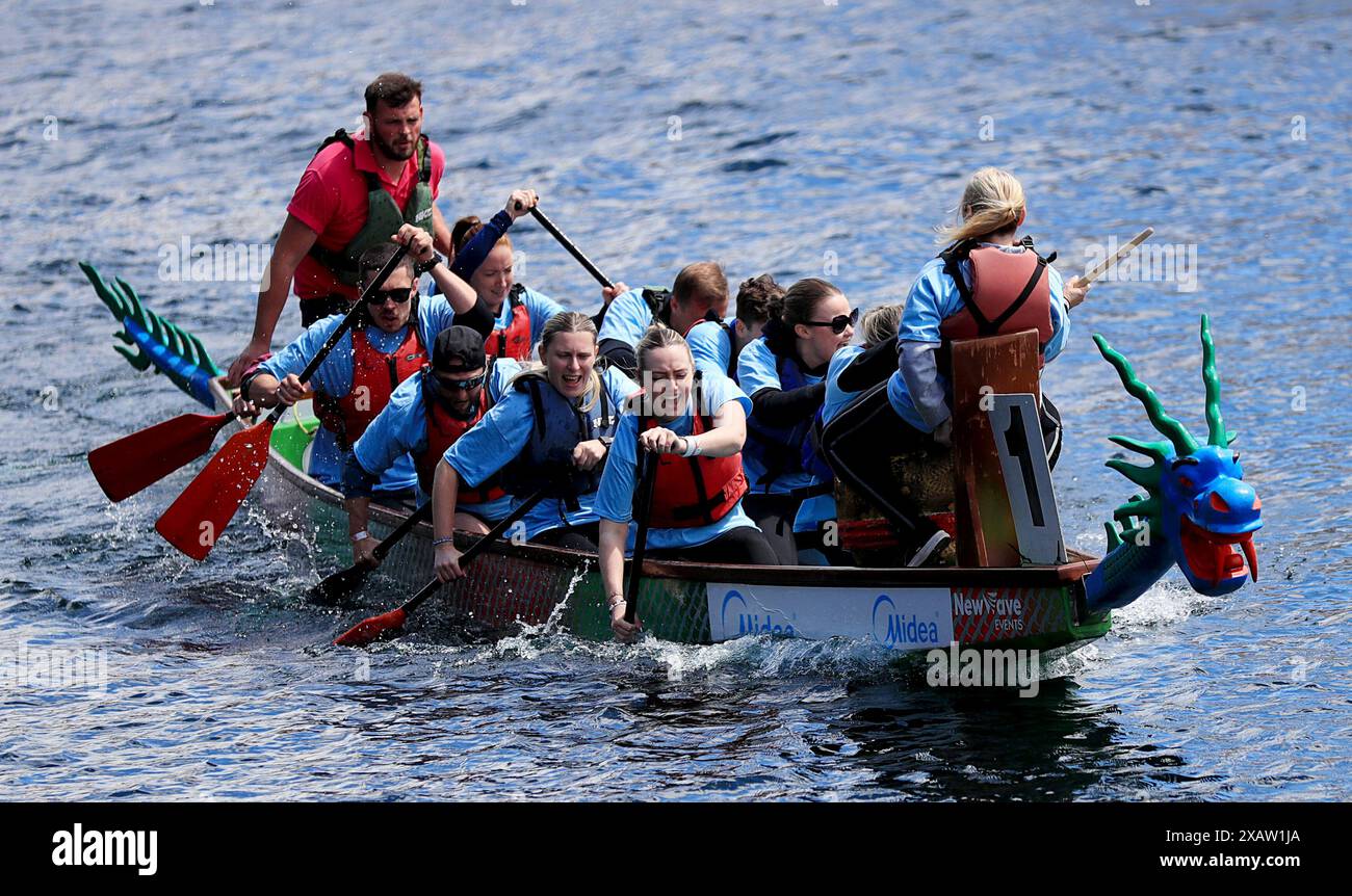 Salford, Britain. 8th June, 2024. Players representing Manchester City ...