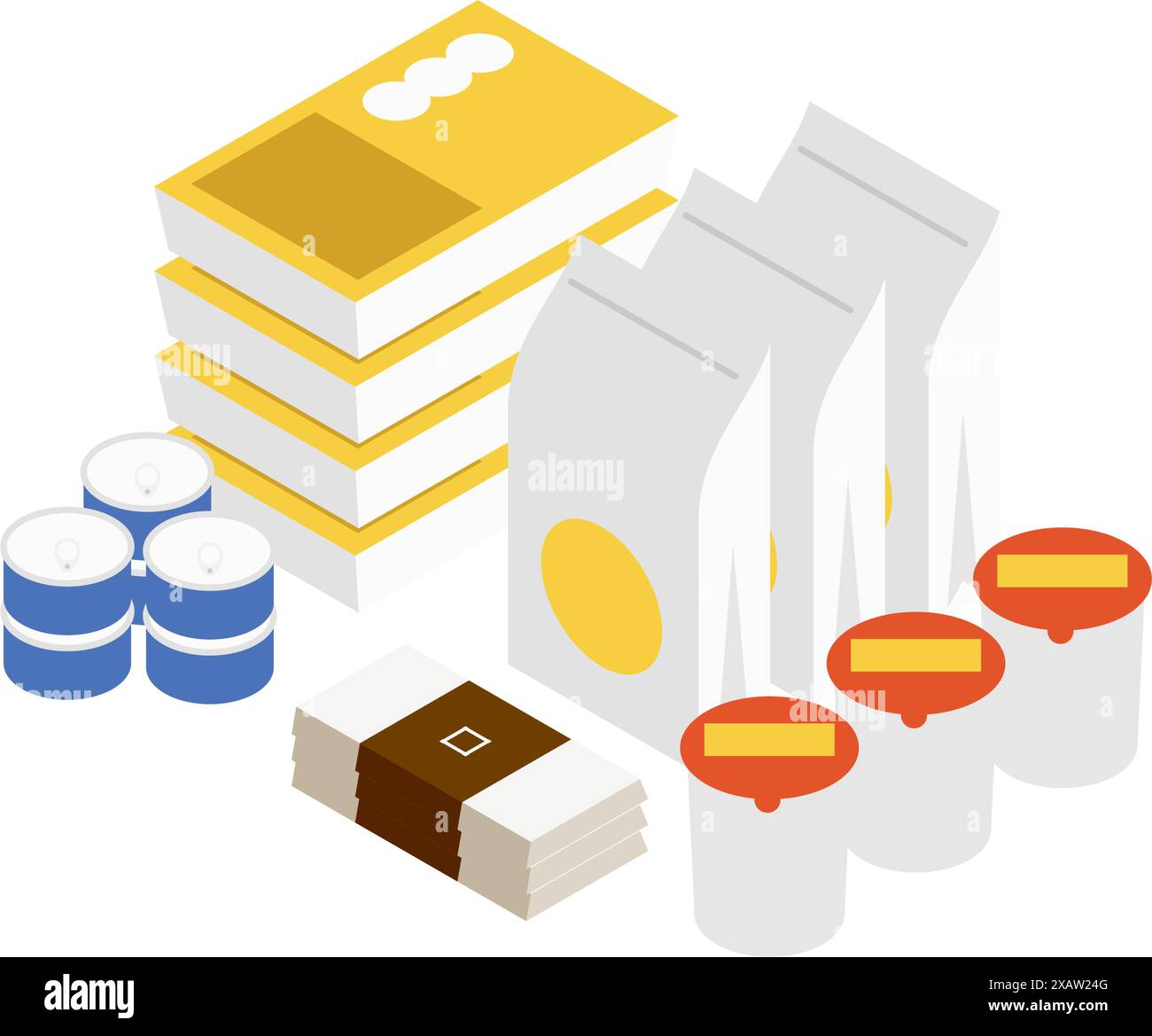 Emergency rations Stock Vector Images - Alamy