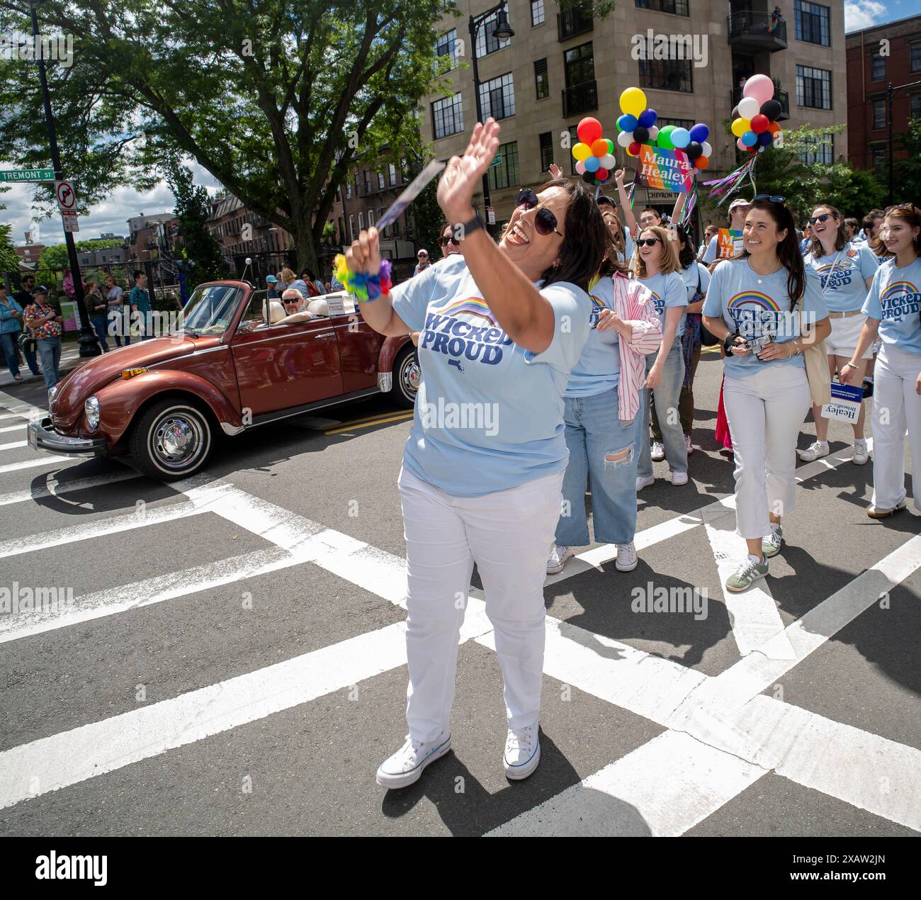 Boston, Massachusetts, USA June 8, 2024. Boston Gay Massachusetts ...