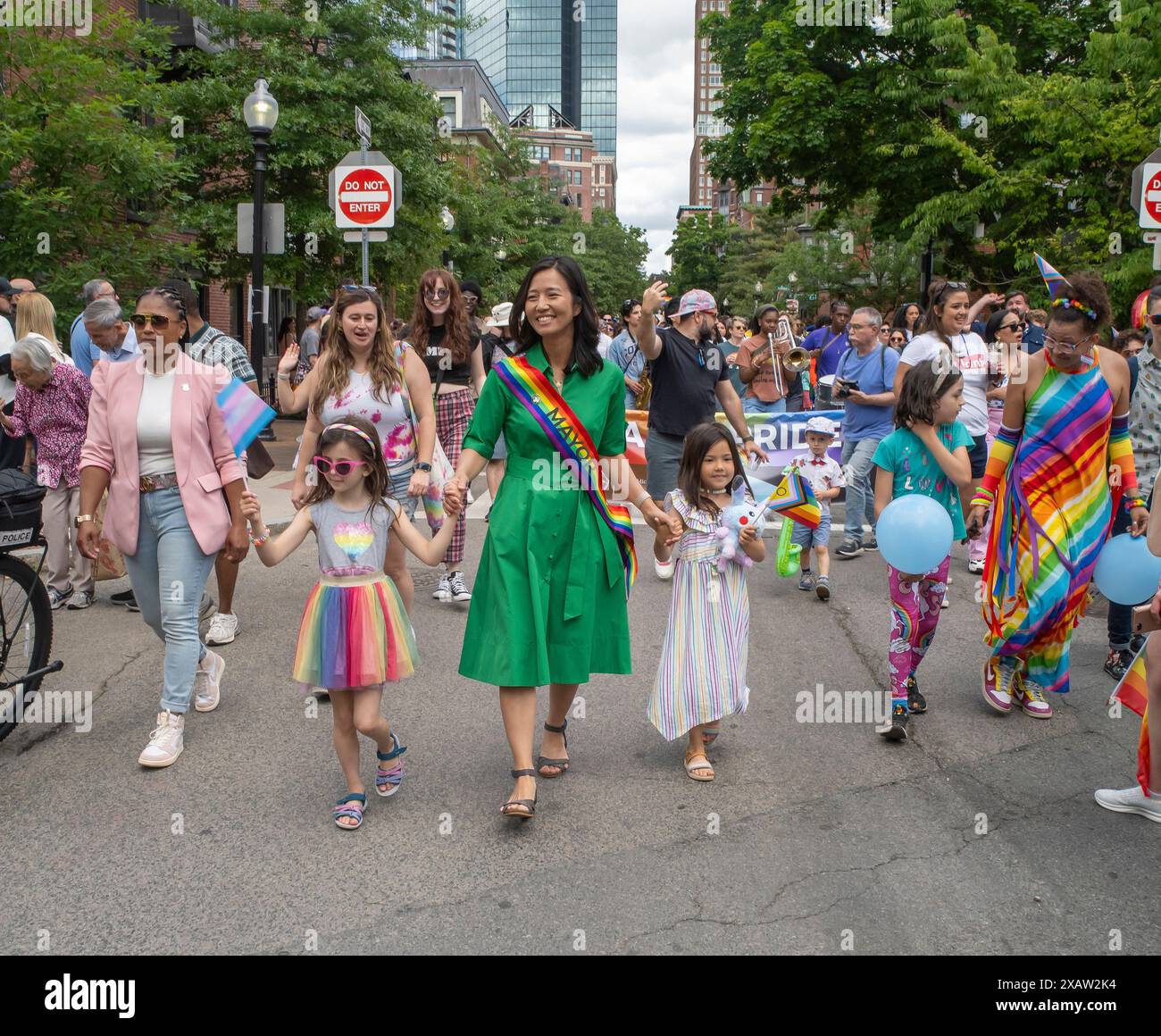 Boston, Massachusetts, USA June 8, 2024. Boston Gay Boston Mayor ...