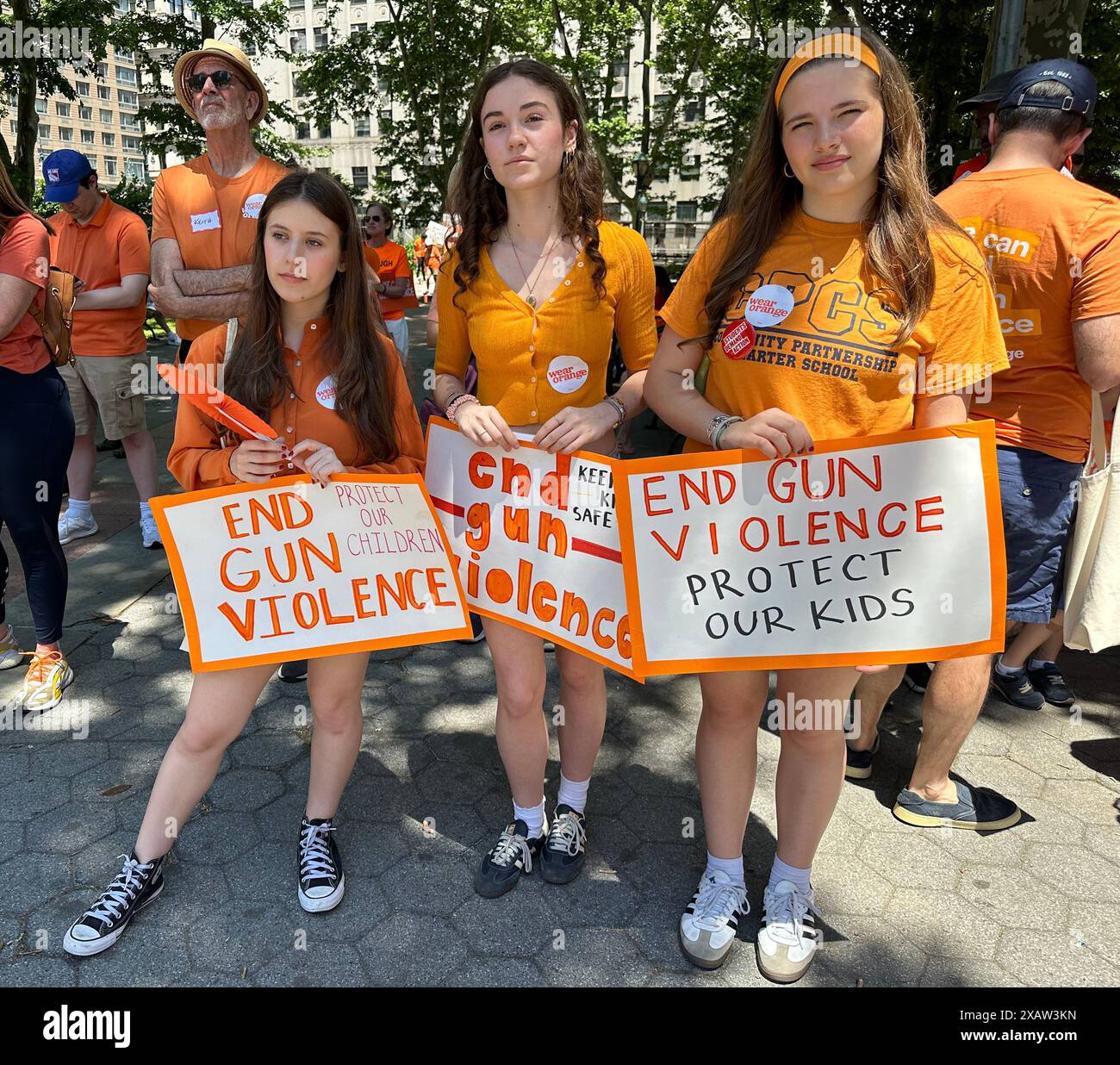 New York, N.Y. - June 1, 2024: Moms Demand Action and allied groups ...