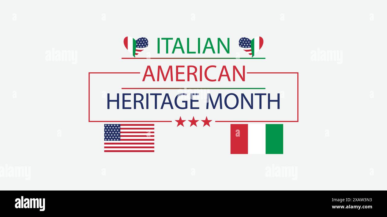 Italian american flag hi-res stock photography and images - Alamy