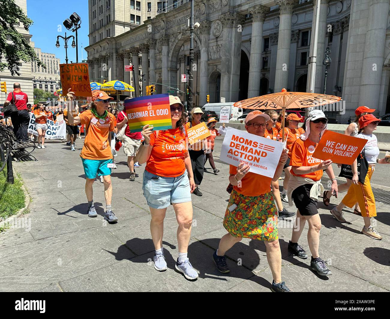New York, N.Y. - June 1, 2024: Moms Demand Action and allied groups ...