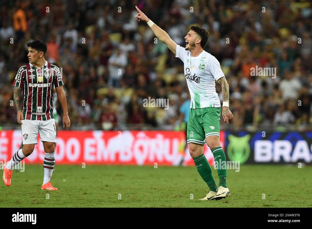 Rio de Janeiro, Brazil, June 1, 2024. Football match between Fluminense ...