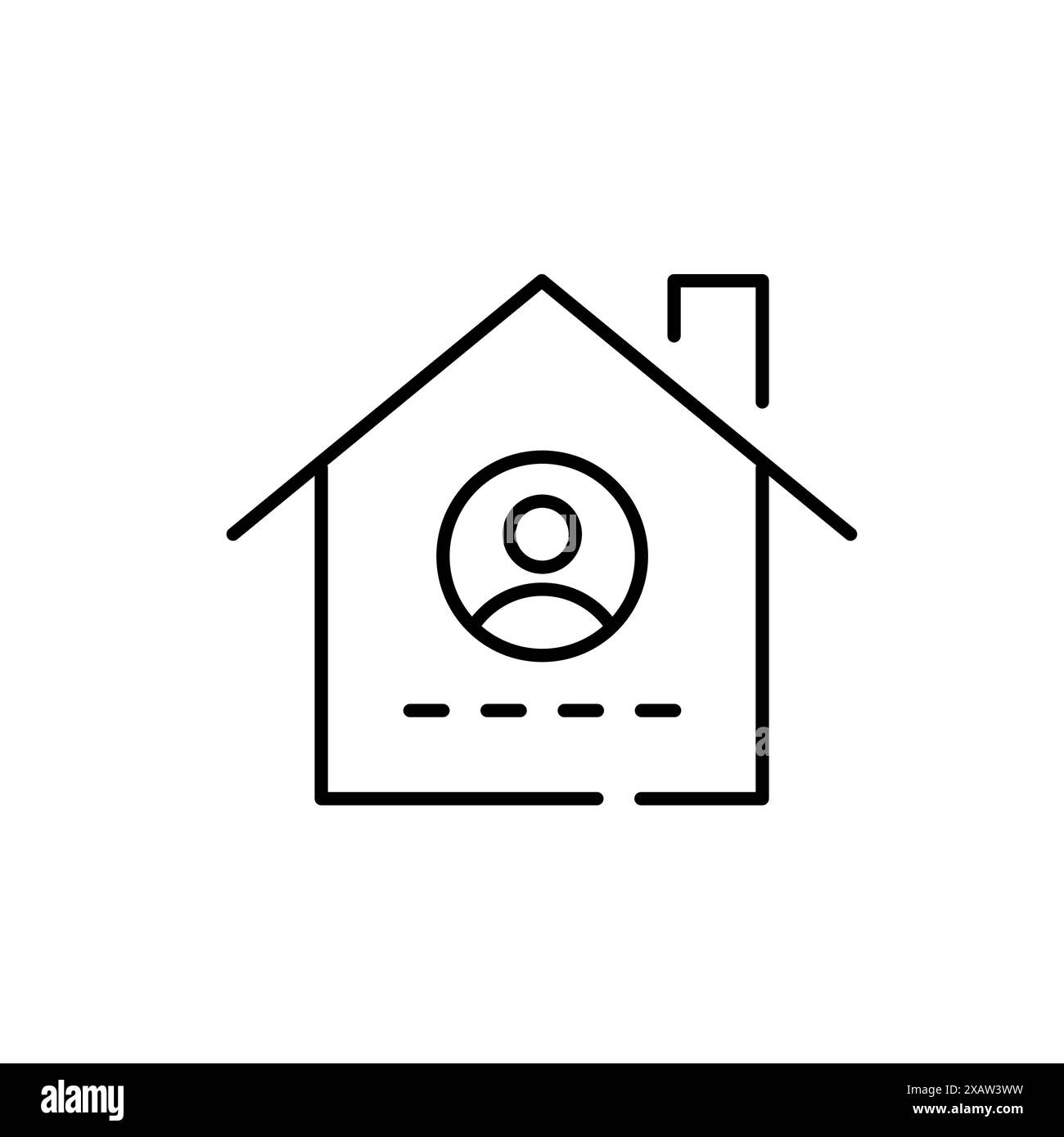 Home With User Avatar And Password Input Field Authentication For Accessing Personalised