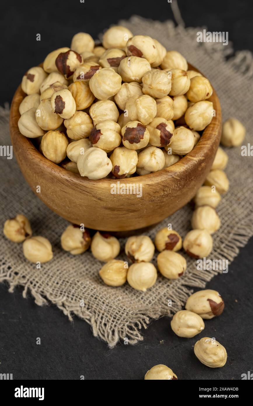 peeled Roasted Hazelnuts, Delicious Yellow Hazelnuts without shells ...