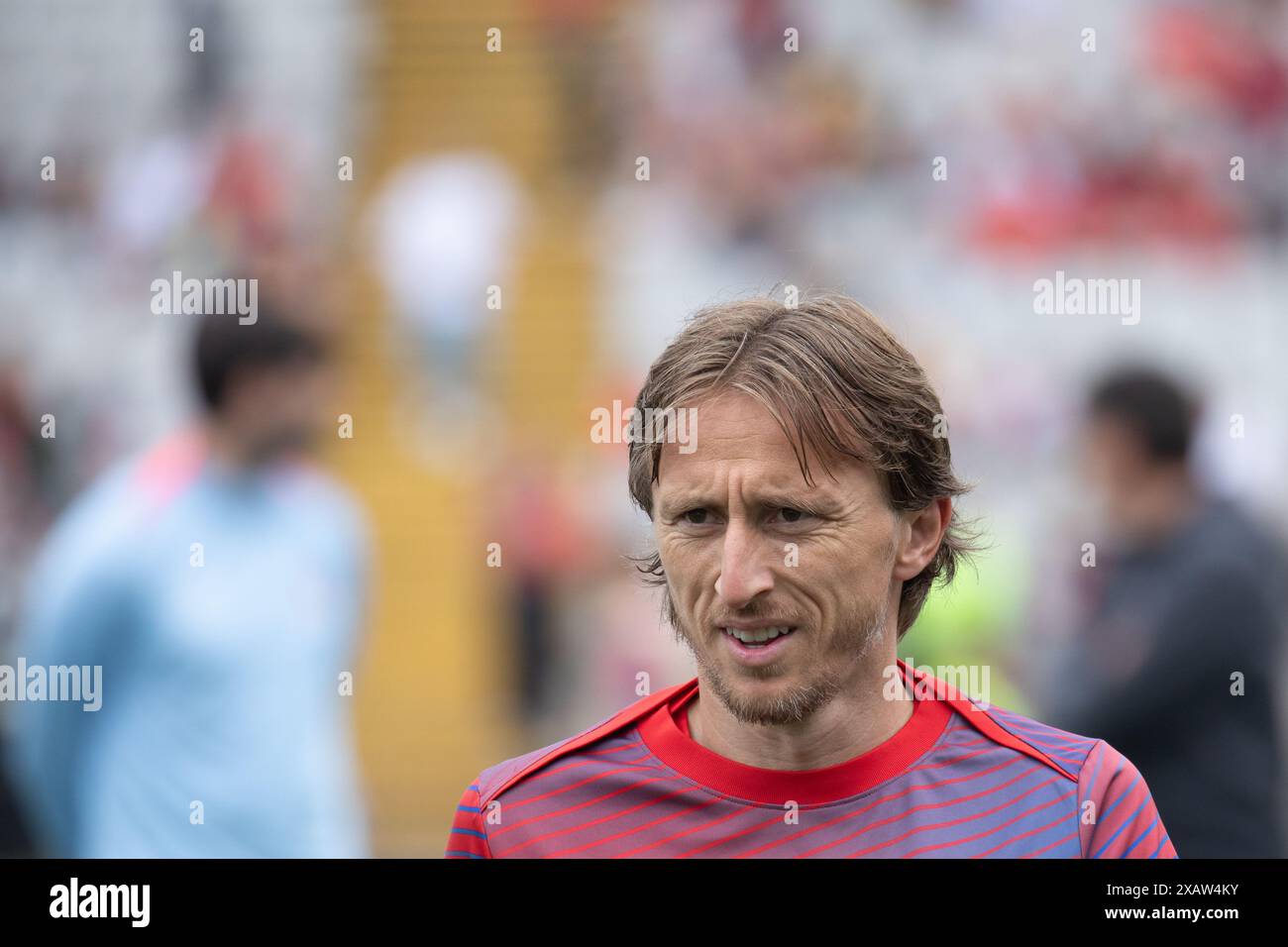 June 08, 2024. Lisbon, Portugal. Croatia's and Real Madrid midfielder ...