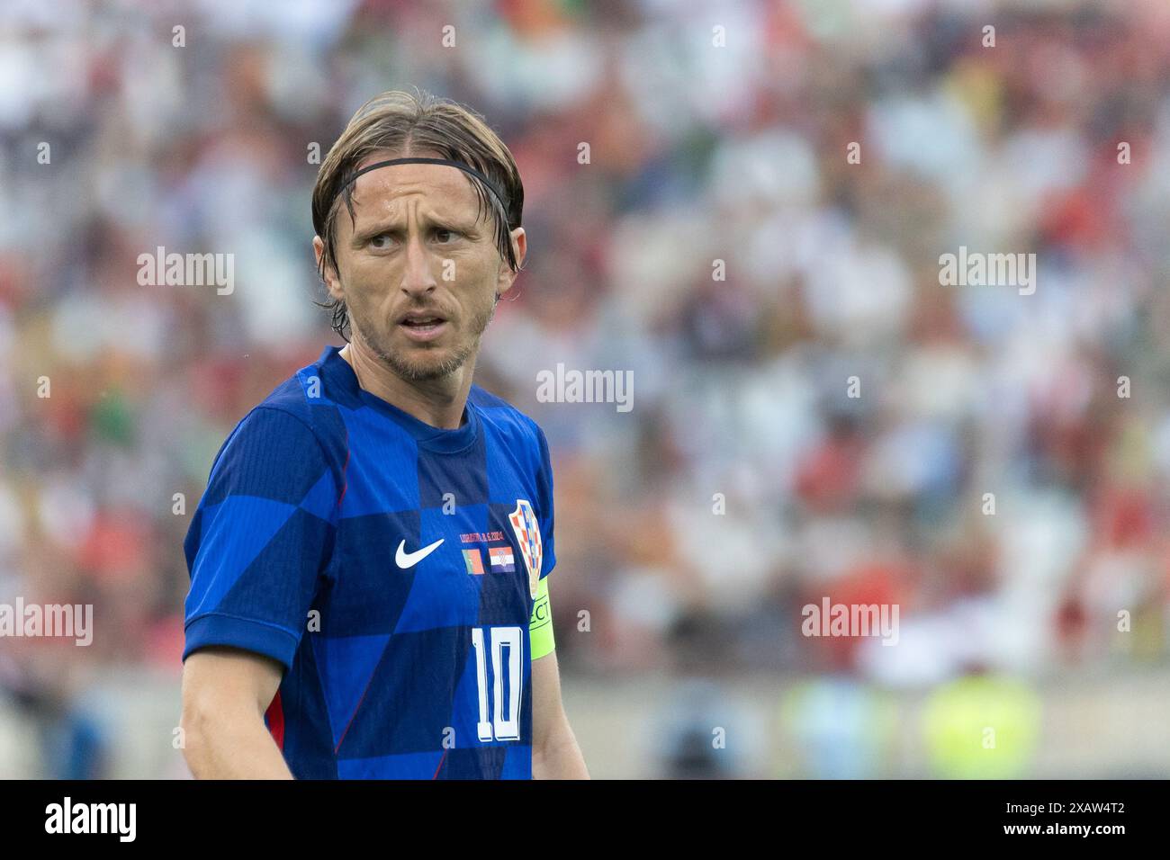 June 08, 2024. Lisbon, Portugal. Croatia's and Real Madrid midfielder ...