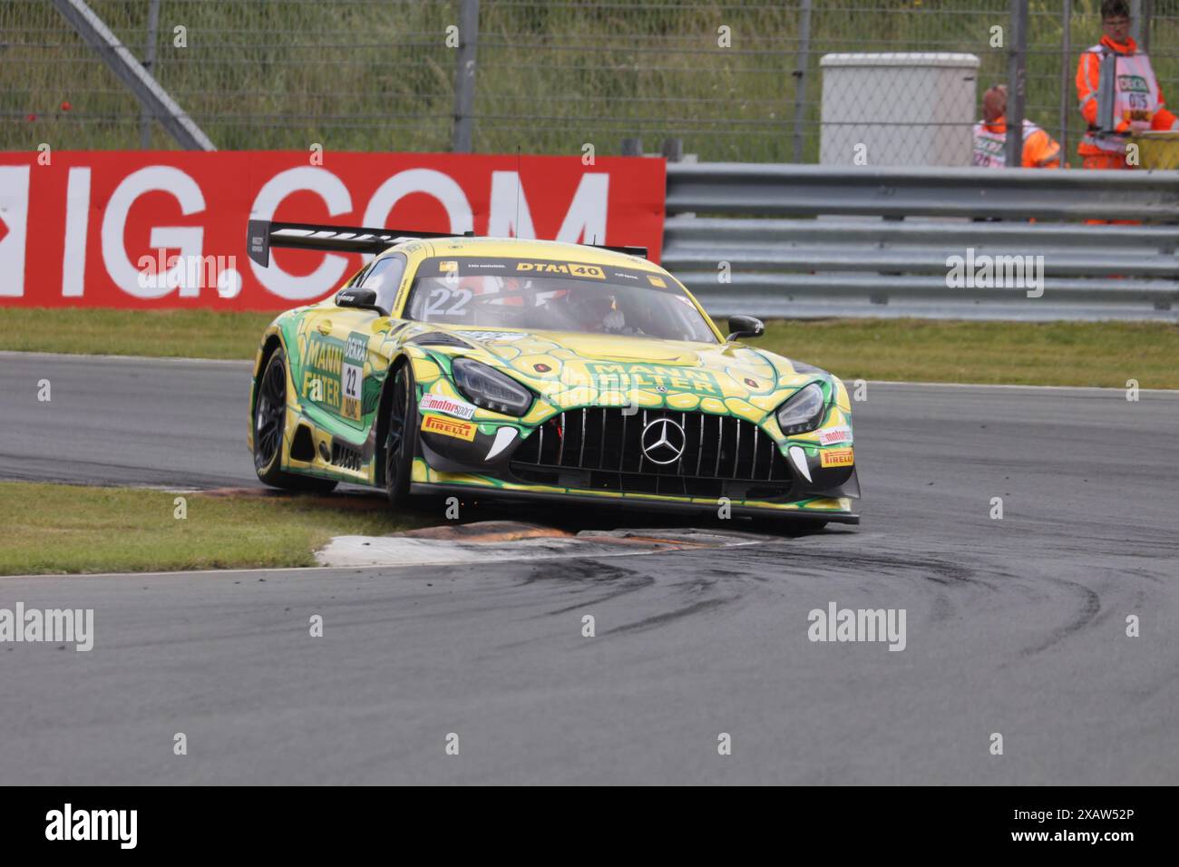 Lucas Auer (AUT), #22, Mercedes-AMG GT3 Evo, Team: WINWARD Racing (DEU ...