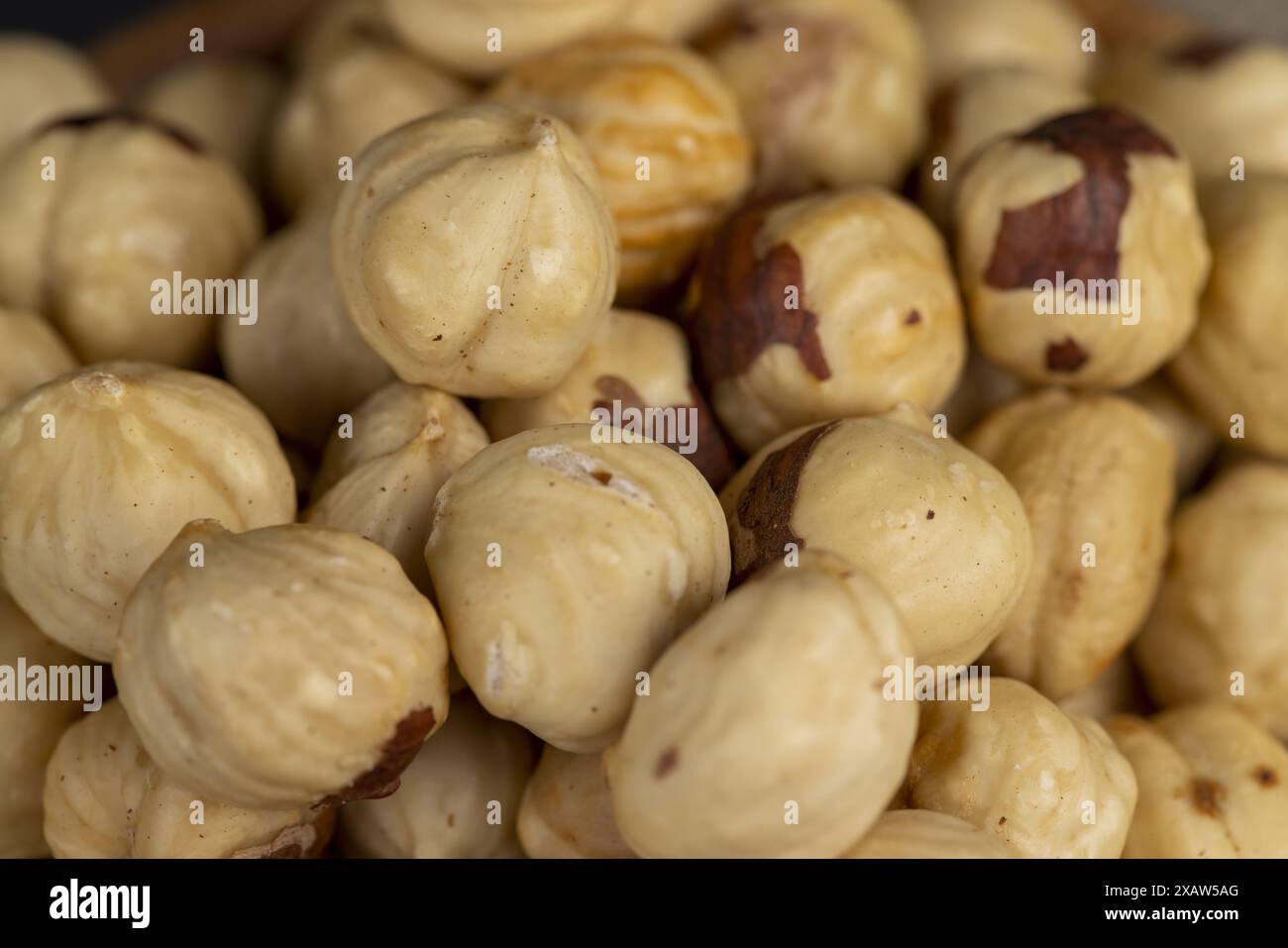 peeled Roasted Hazelnuts, Delicious Yellow Hazelnuts without shells ...