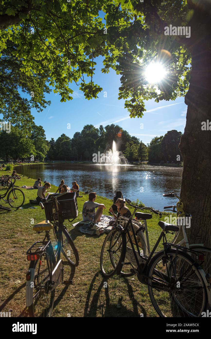 Summer Afternoon at Vondelpark - Amsterdam, Netherlands Stock Photo - Alamy