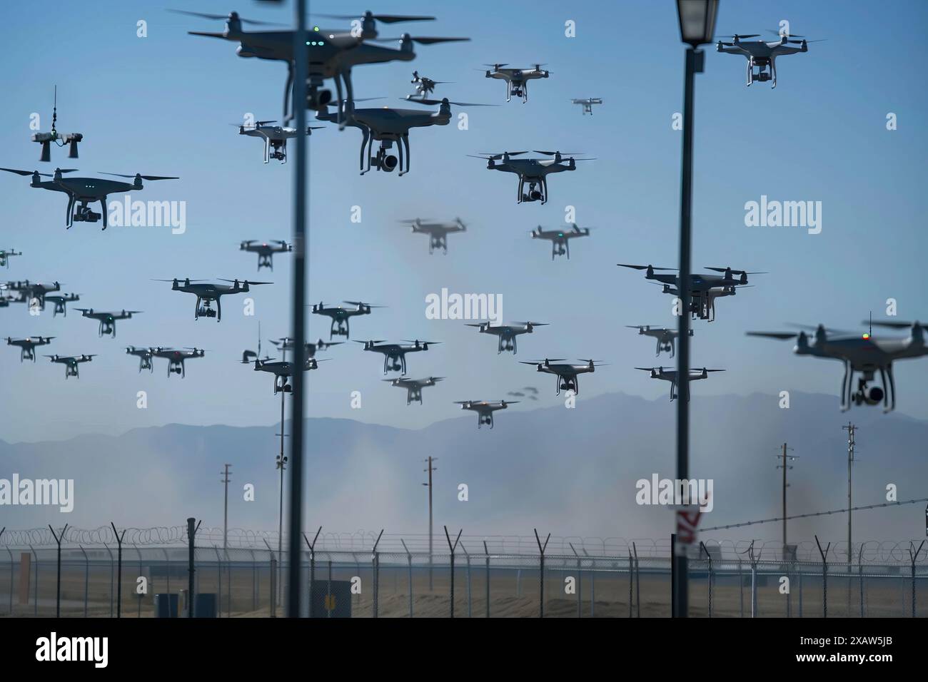 Uav swarm hi-res stock photography and images - Alamy