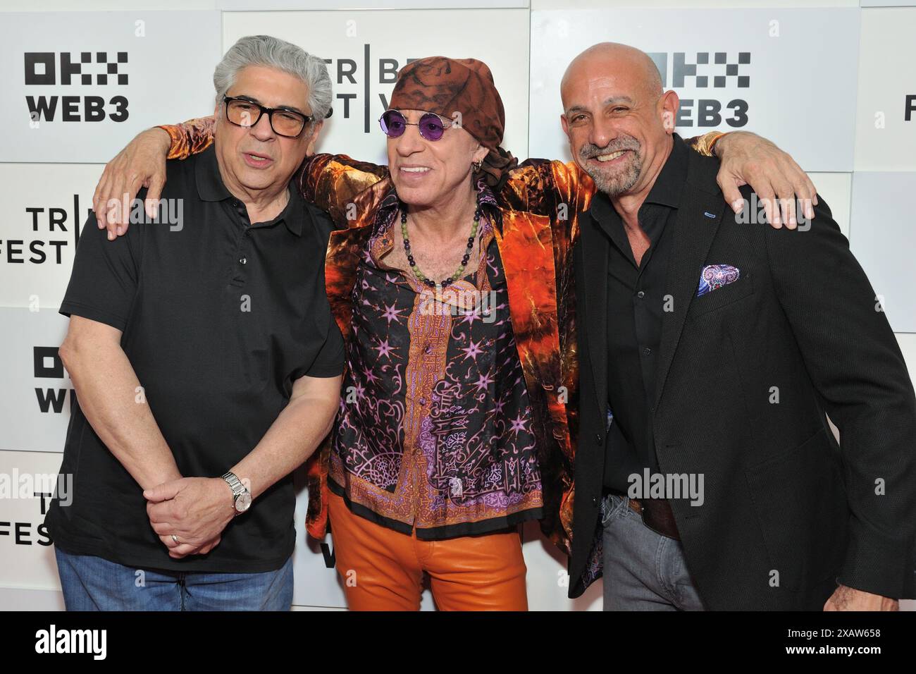 New York, USA. 08th June, 2024. L-R: Vincent Pastore, Steven Van Zandt ...