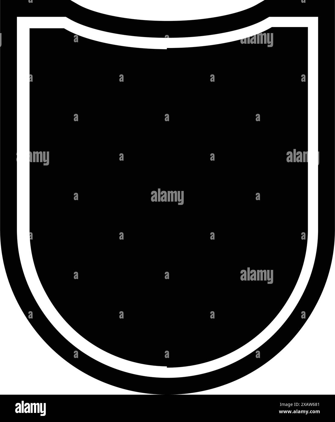 black shield icon illustration design Stock Vector Image & Art - Alamy