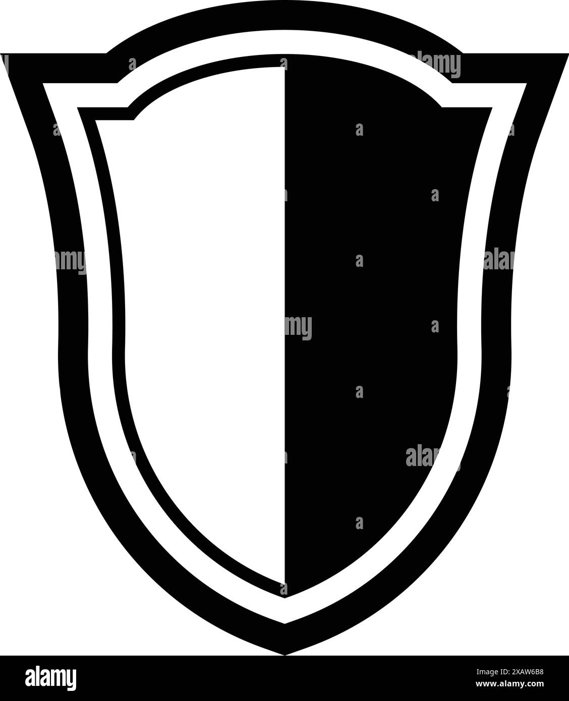 Black shield hi-res stock photography and images - Alamy
