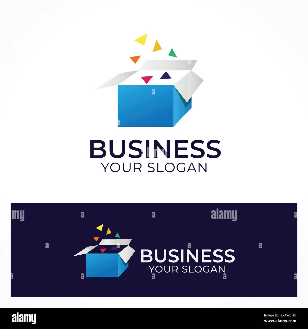 creative colorful pixel box logo icon Stock Vector Image & Art - Alamy