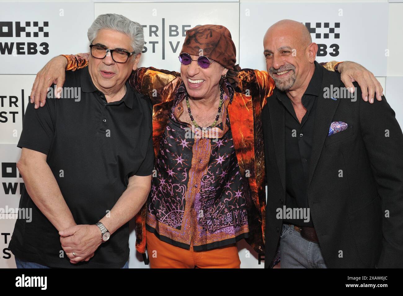 New York, USA. 08th June, 2024. L-R: Vincent Pastore, Steven Van Zandt ...