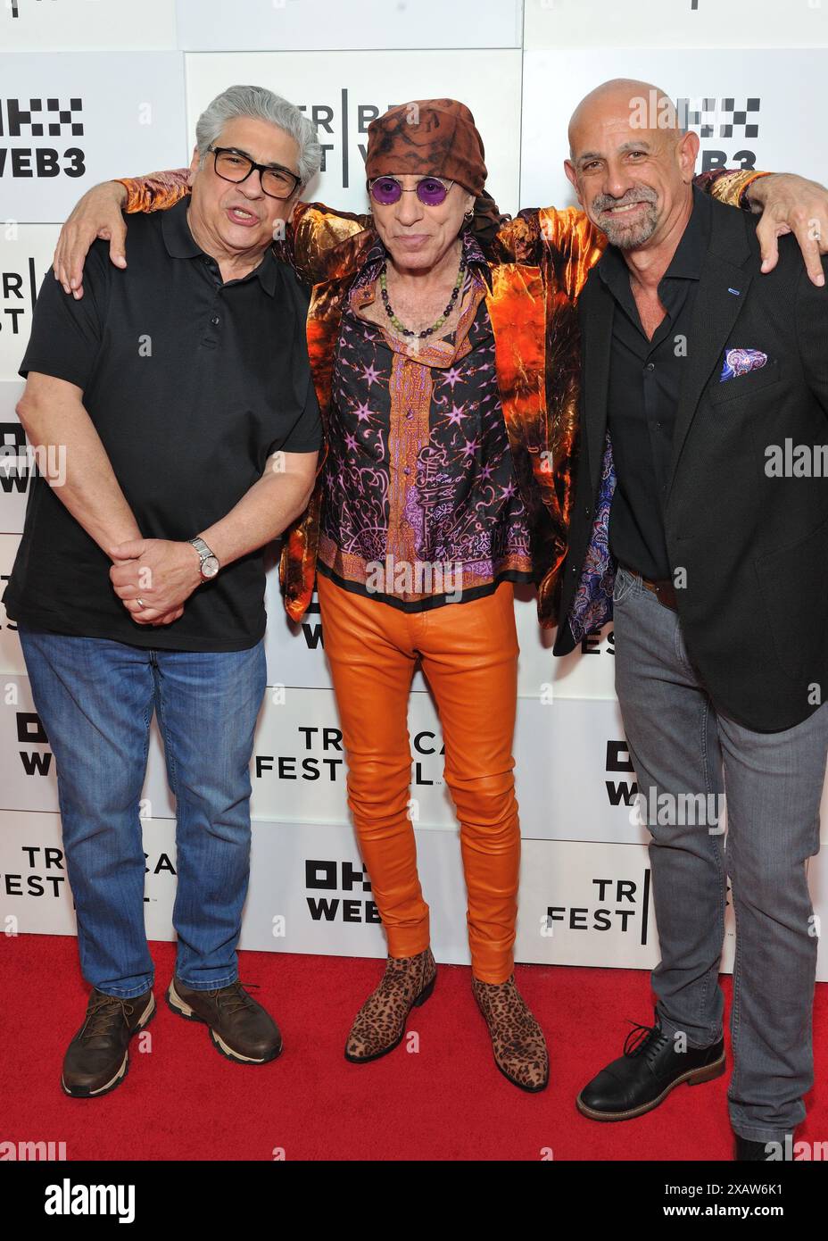 New York, USA. 08th June, 2024. L-R: Vincent Pastore, Steven Van Zandt ...