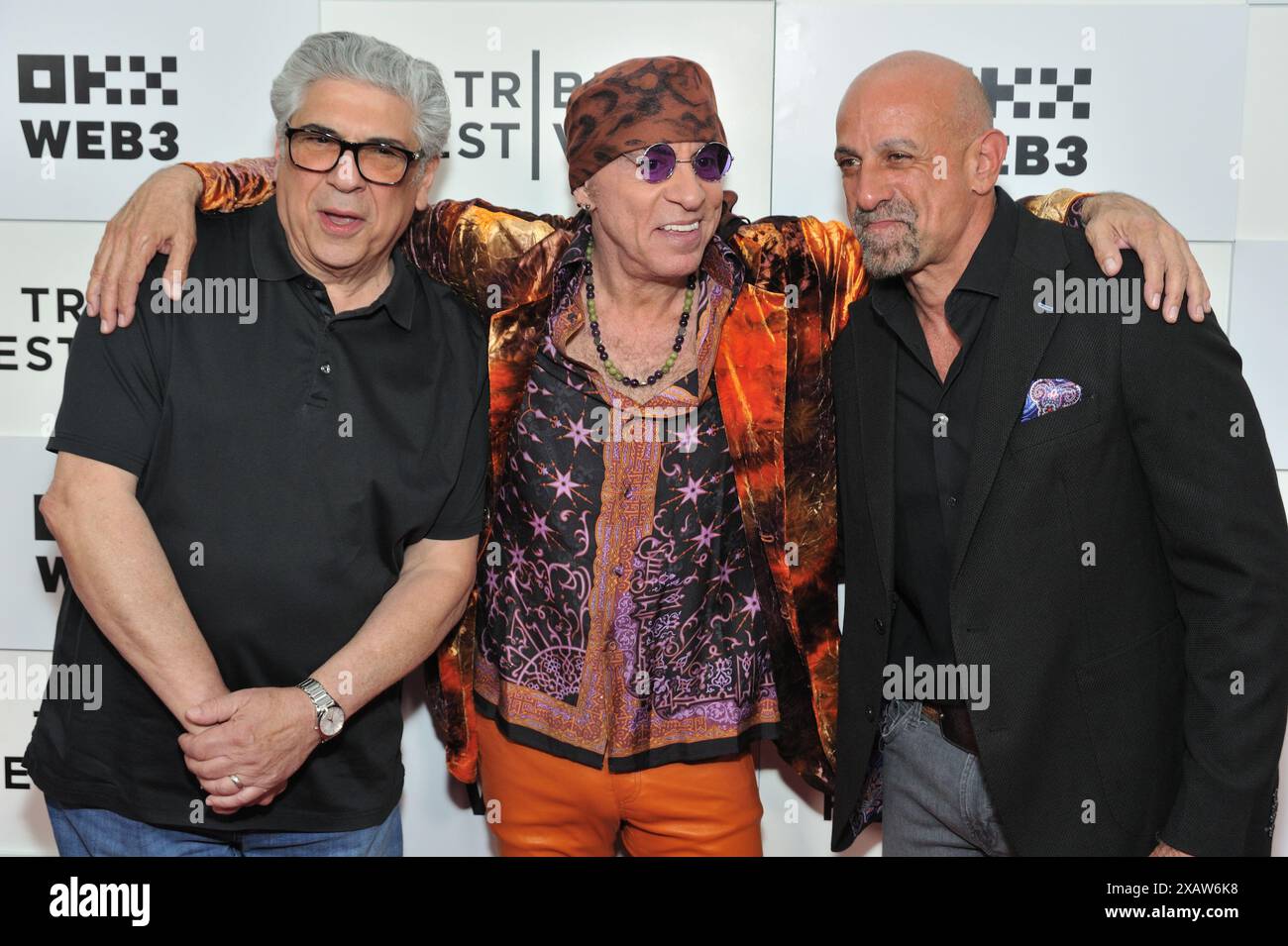 New York, USA. 08th June, 2024. L-R: Vincent Pastore, Steven Van Zandt ...
