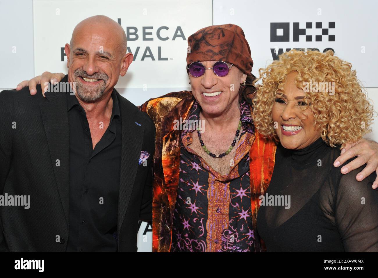 New York, USA. 08th June, 2024. L-R: Bill Teck, Steven Van Zandt and ...
