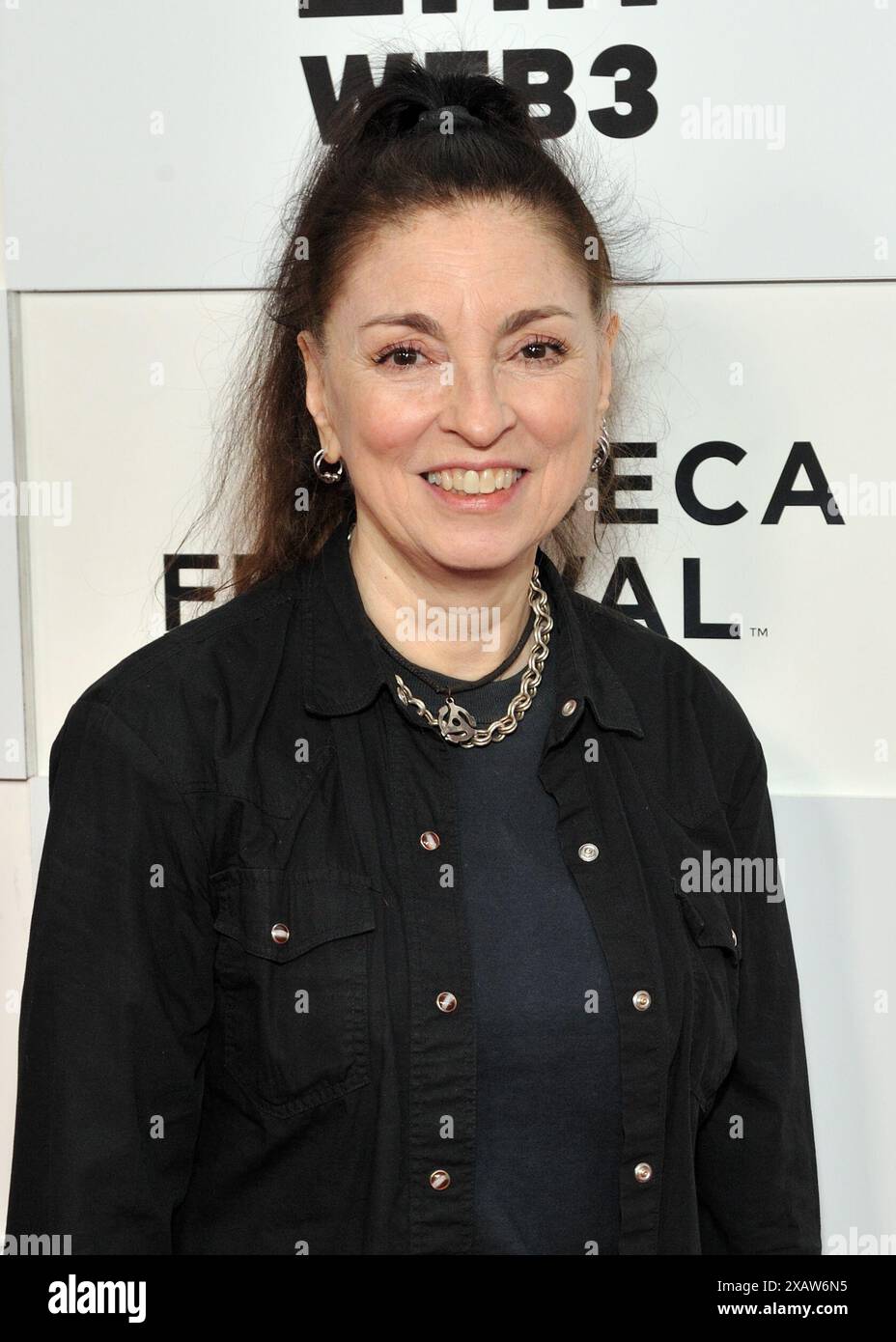 New York, USA. 08th June, 2024. Palmyra Delran attends the world ...