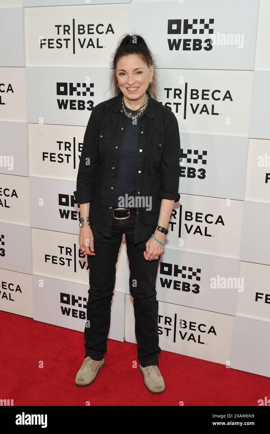 New York, USA. 08th June, 2024. Palmyra Delran attends the world ...