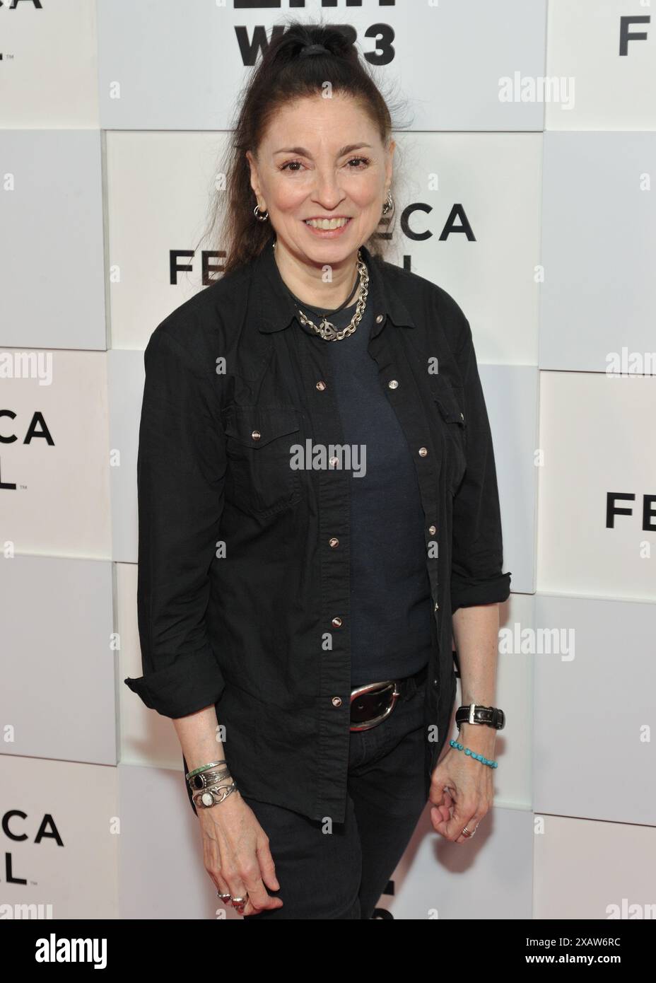 New York, USA. 08th June, 2024. Palmyra Delran attends the world ...