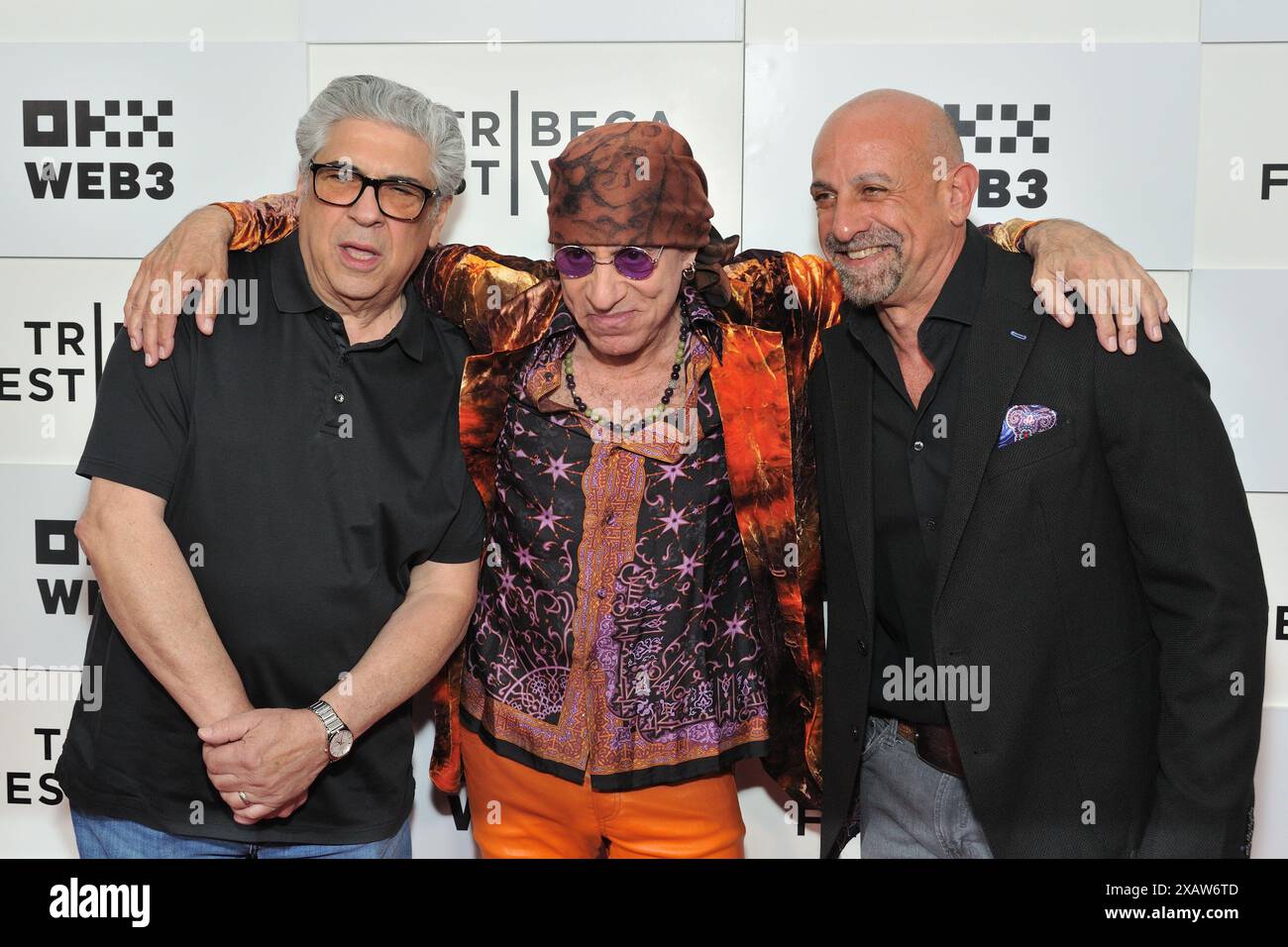 New York, USA. 08th June, 2024. L-R: Vincent Pastore, Steven Van Zandt ...