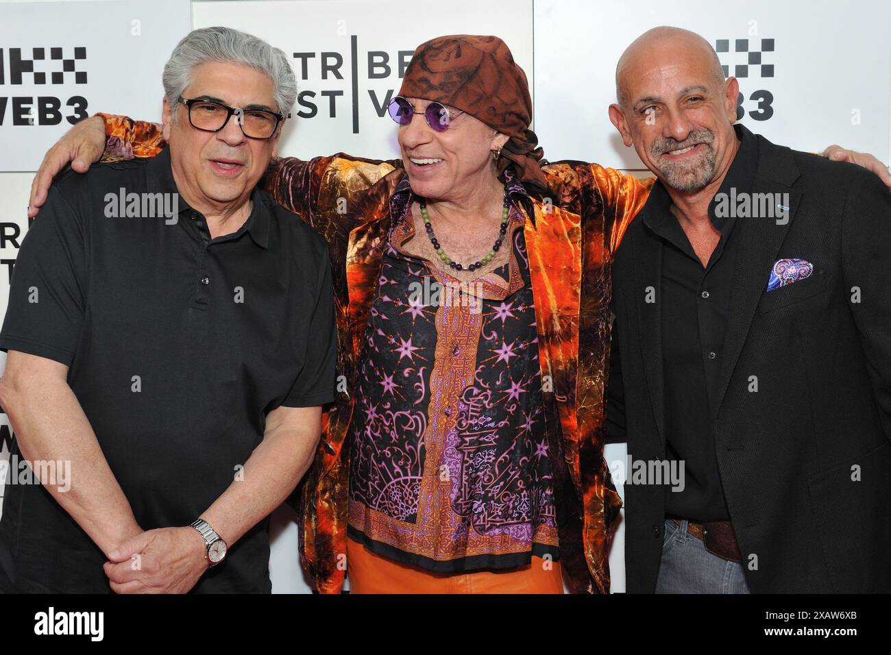 New York, USA. 08th June, 2024. L-R: Vincent Pastore, Steven Van Zandt ...