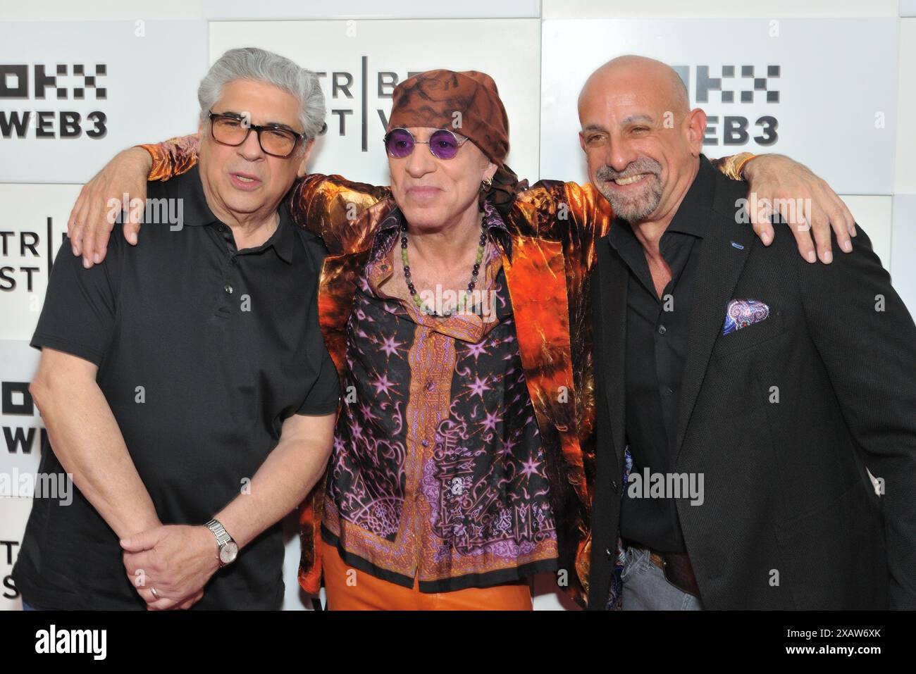 New York, USA. 08th June, 2024. L-R: Vincent Pastore, Steven Van Zandt ...