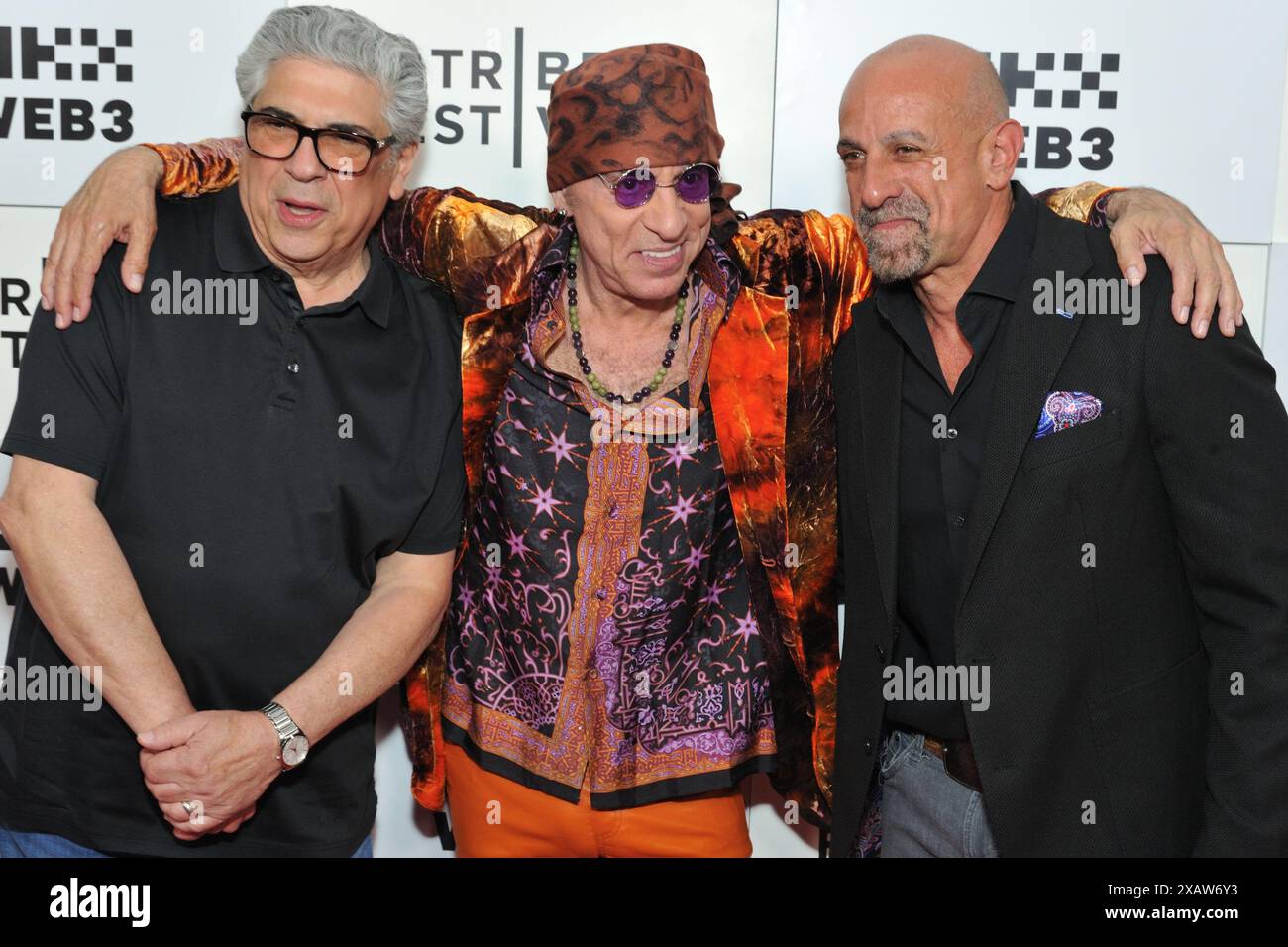 New York, USA. 08th June, 2024. L-R: Vincent Pastore, Steven Van Zandt ...