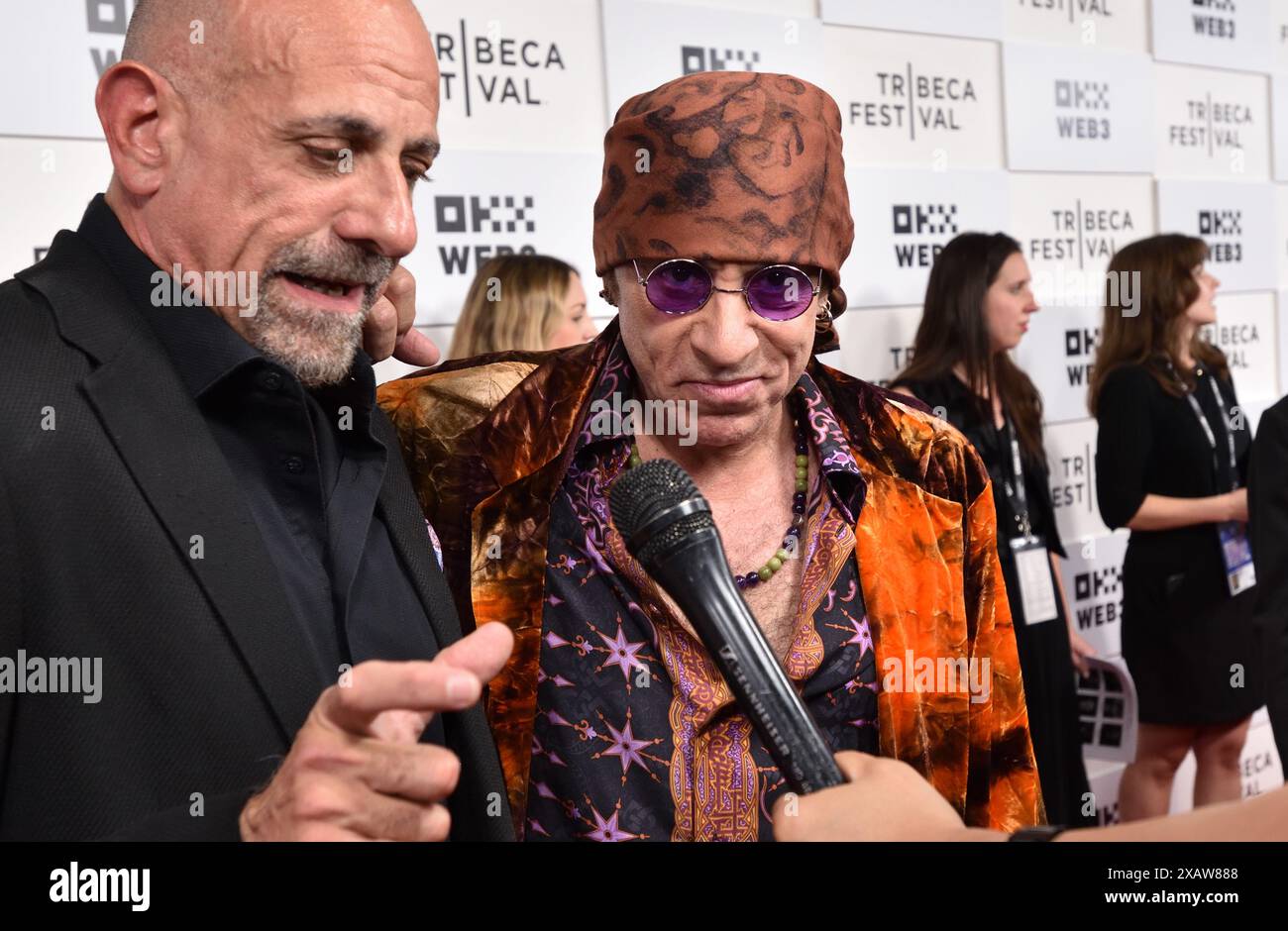 New York, USA. 08th June, 2024. L, C: Bill Teck and Steven Van Zandt ...