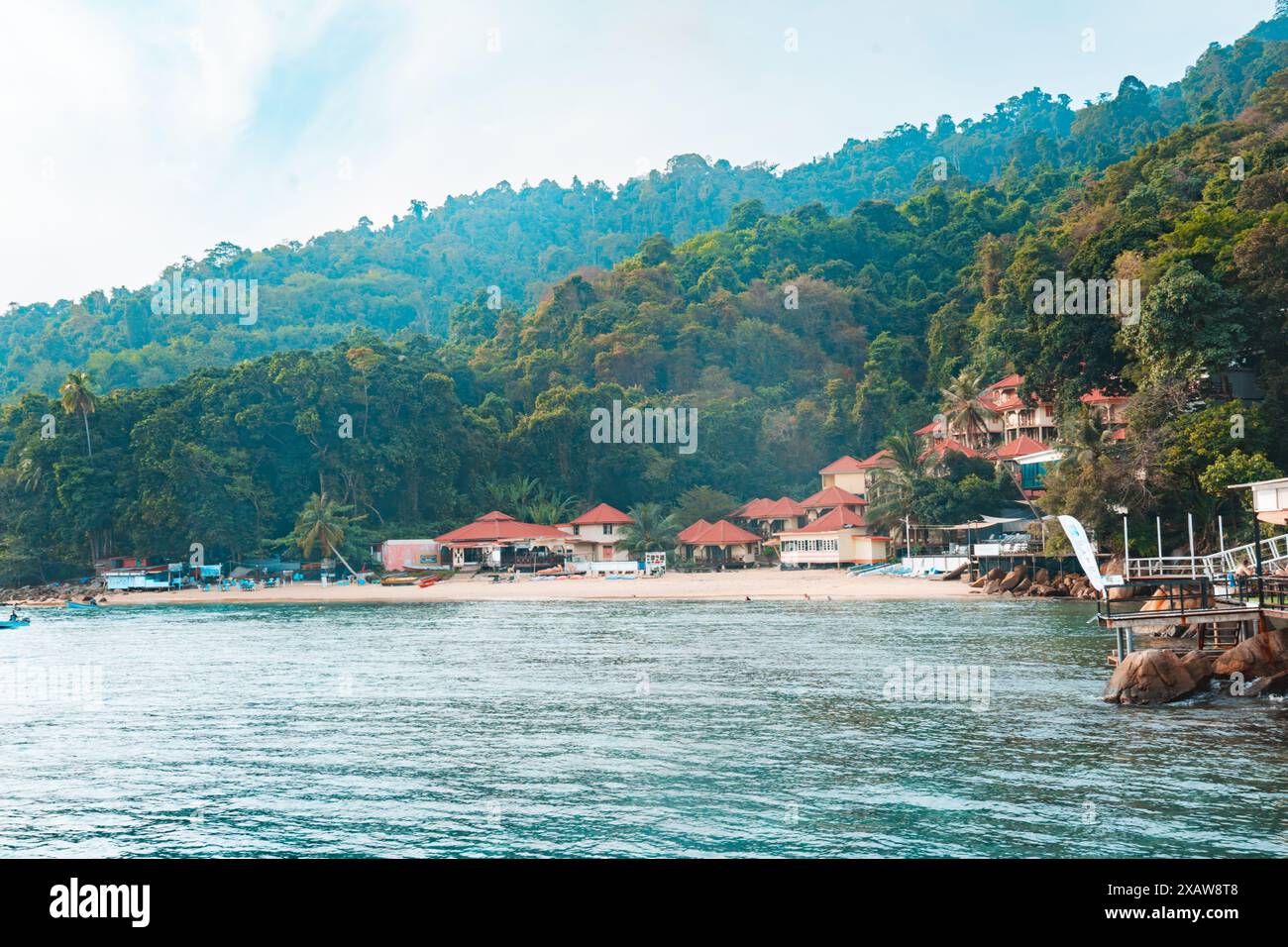 Perhentian, Kelatan, Malaysia - May 9, 2024 : Beautiful Holiday Islands ...