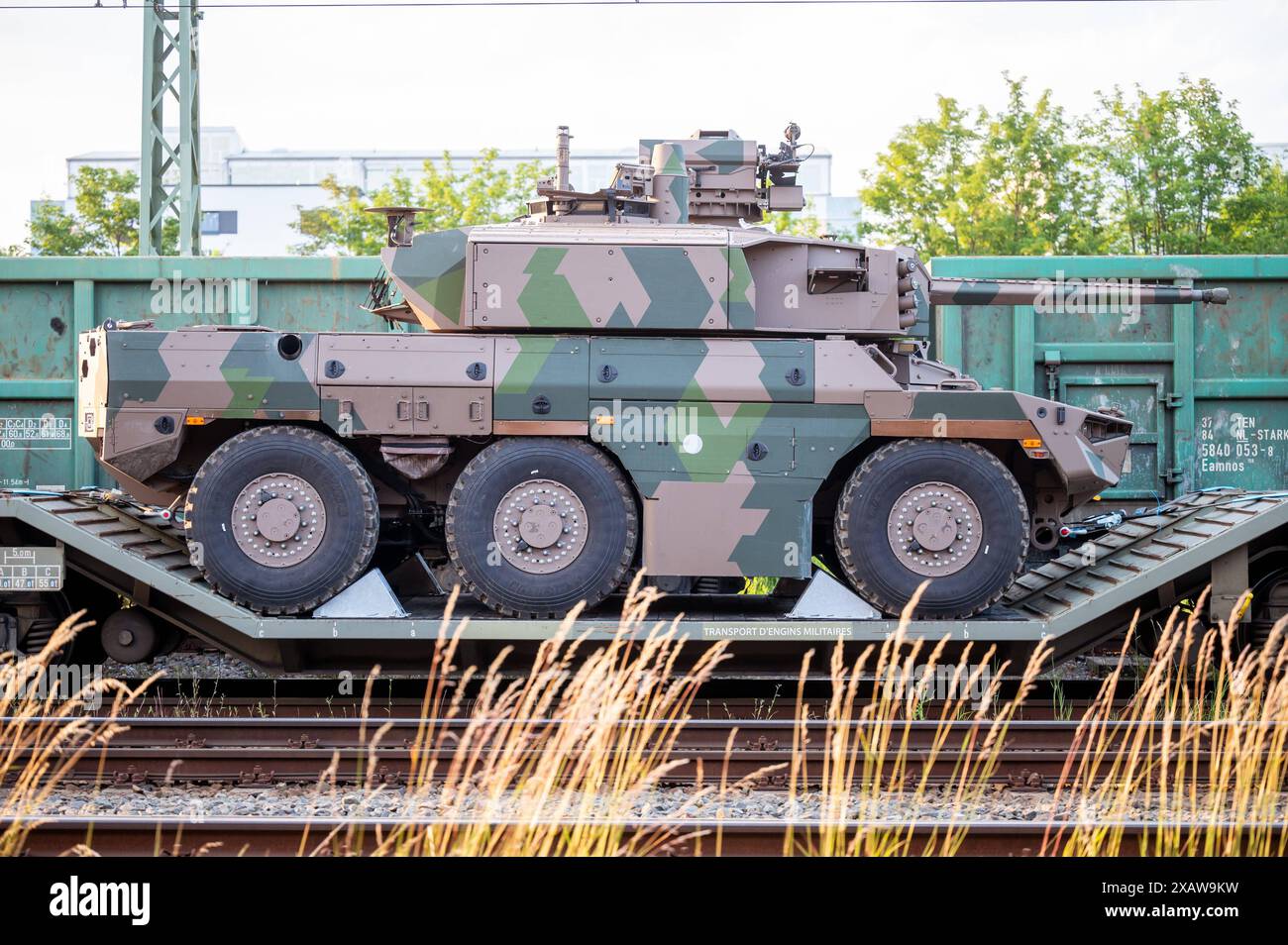 07.06.2024 Weimar: Französische Jaguar Panzer EBRC - Gepanzertes ...