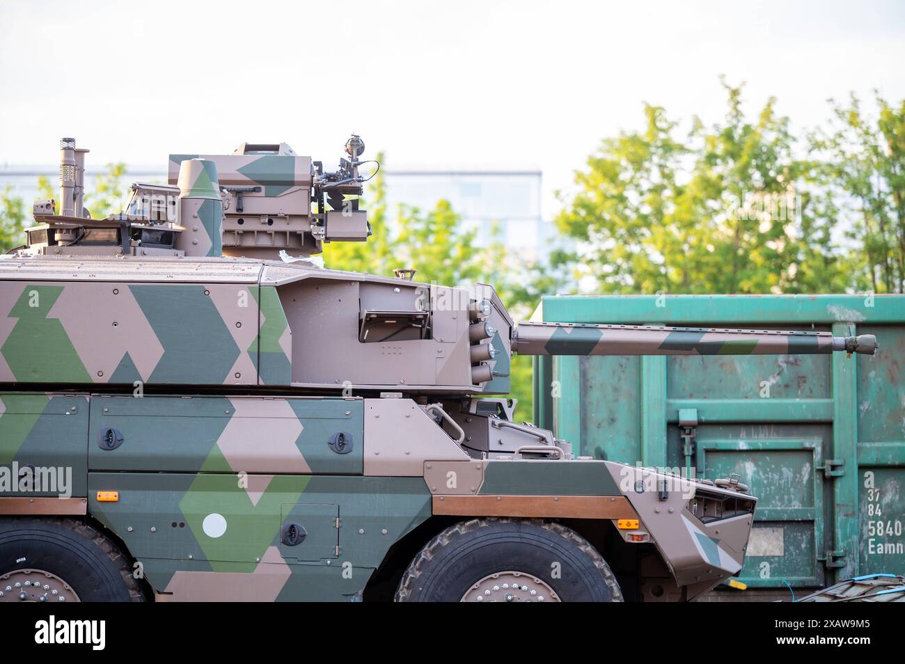 07.06.2024 Weimar: Französische Jaguar Panzer EBRC - Gepanzertes ...