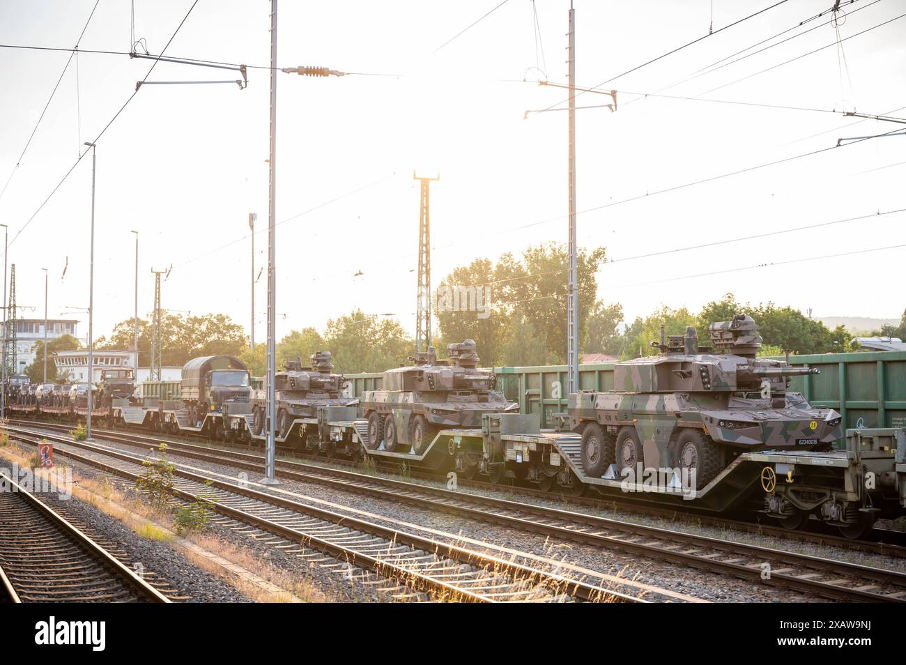 07.06.2024 Weimar: Französische Jaguar Panzer EBRC - Gepanzertes ...