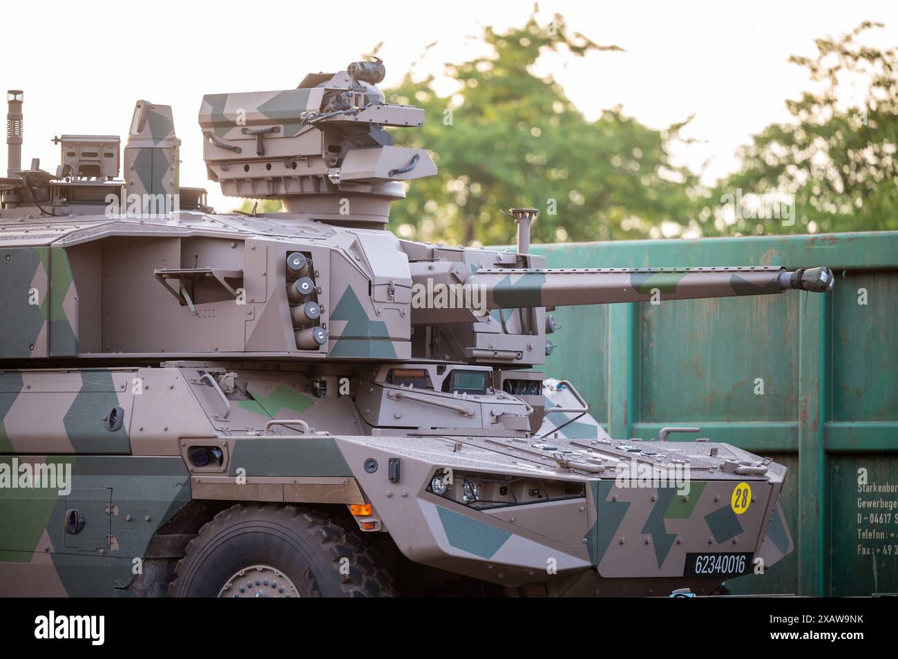 07.06.2024 Weimar: Französische Jaguar Panzer EBRC - Gepanzertes ...